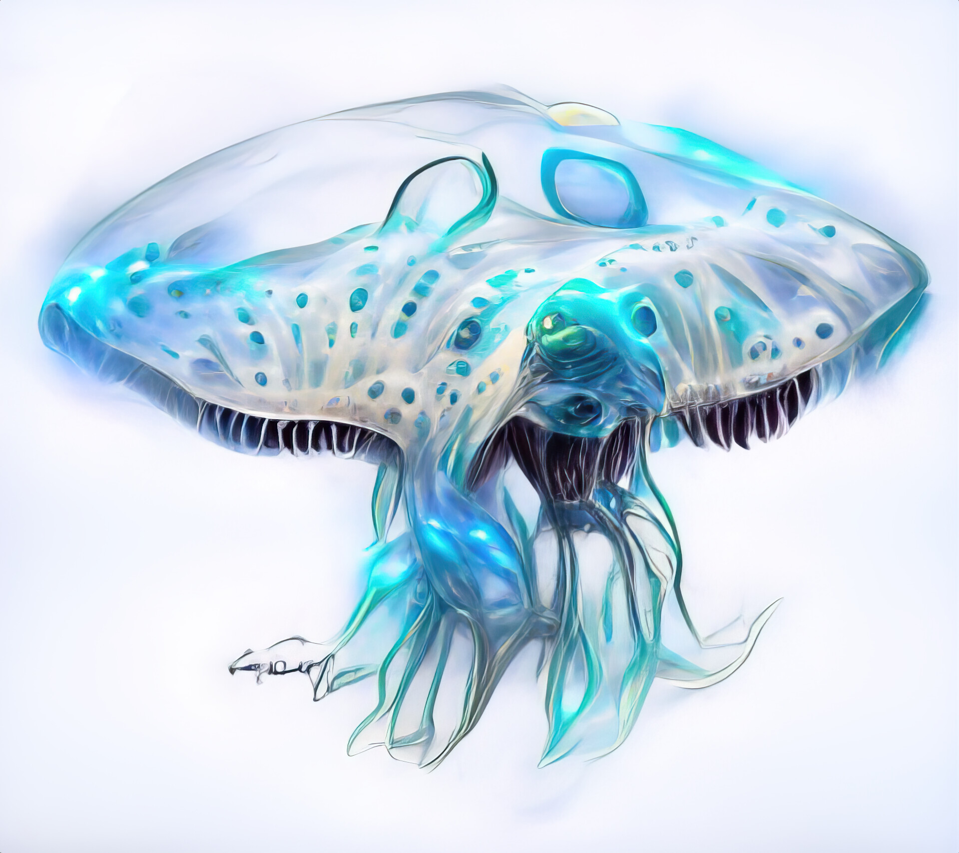 ArtStation - Concept Art - Collection - Underwater Creatures
