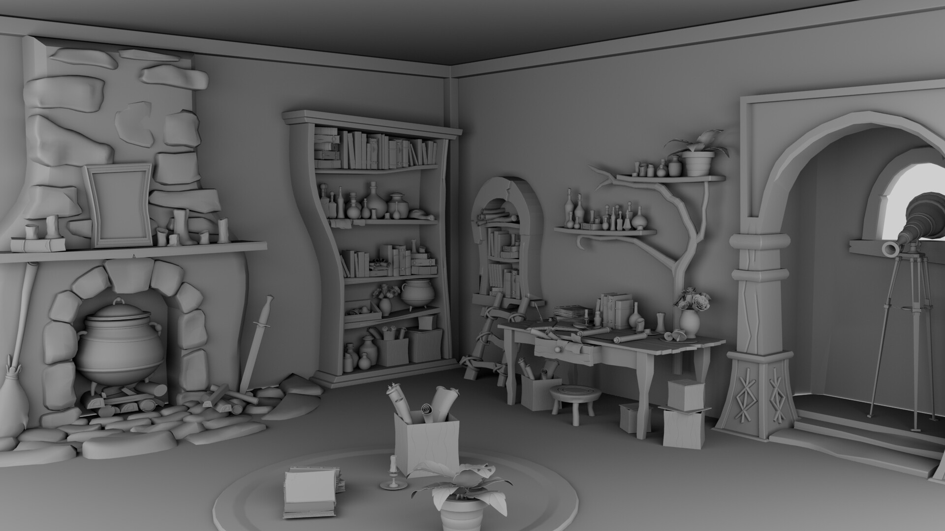 Stylized Interior Design