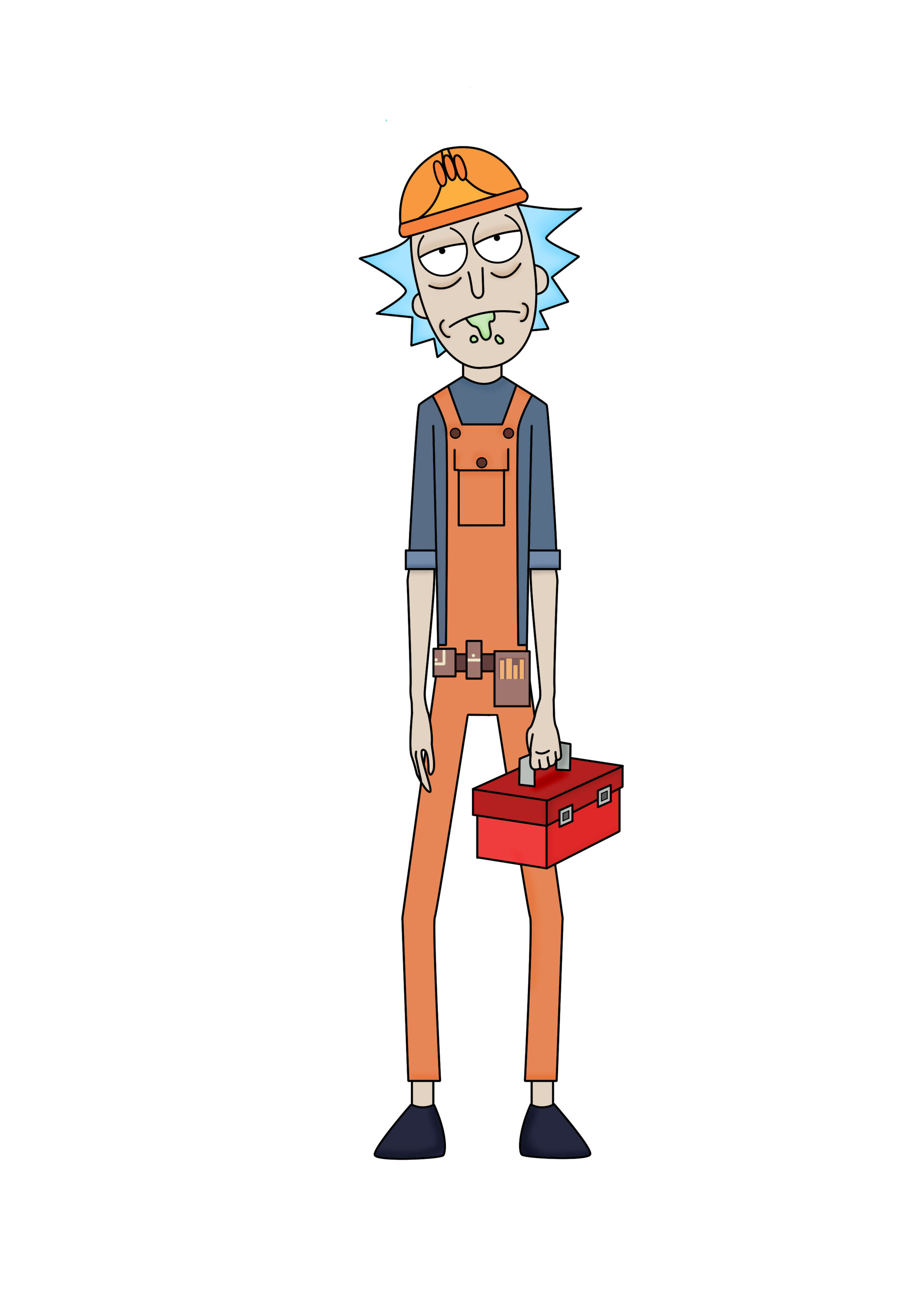ArtStation - Plumber Rick Sanchez