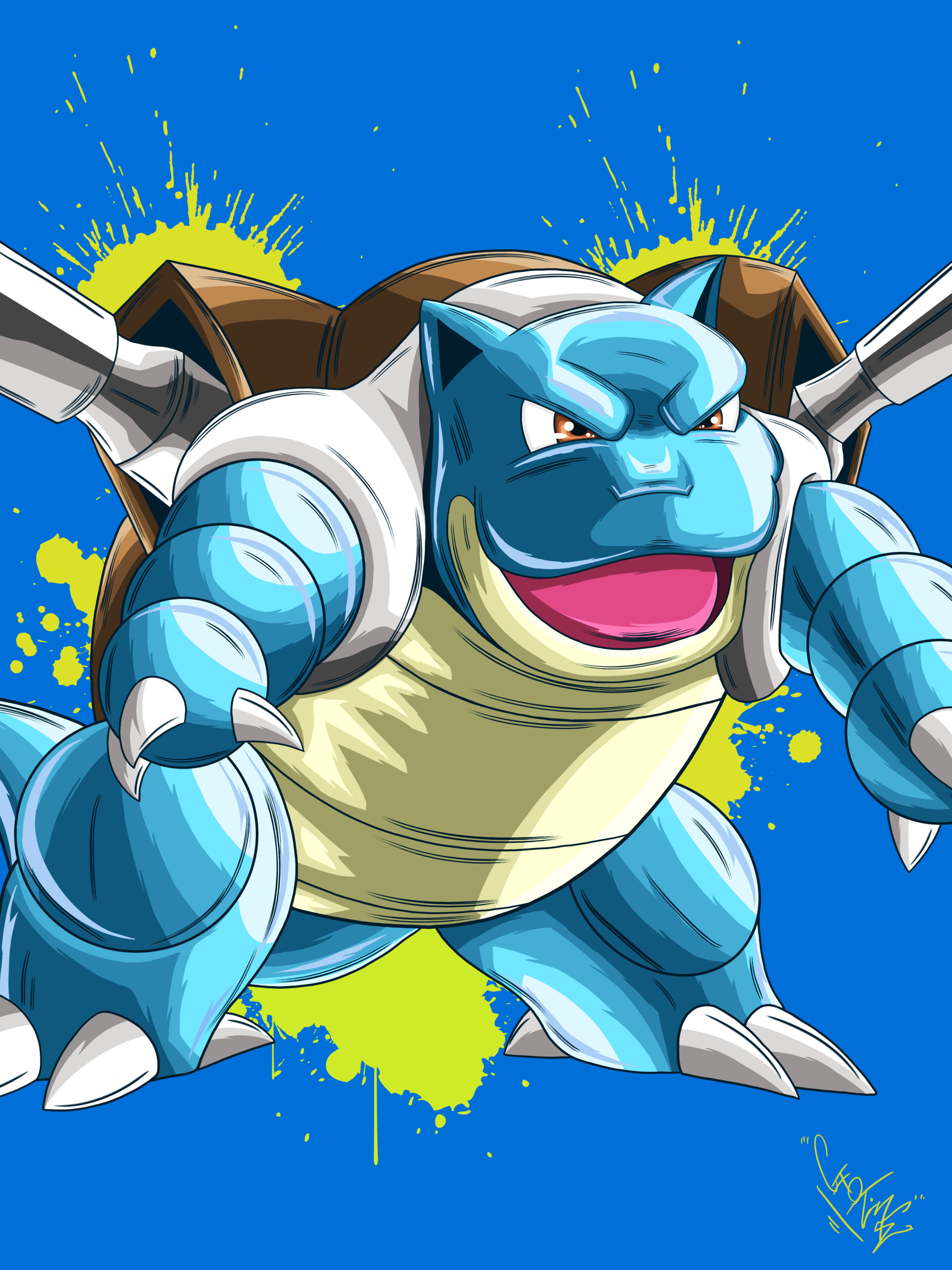 ArtStation - Blastoise
