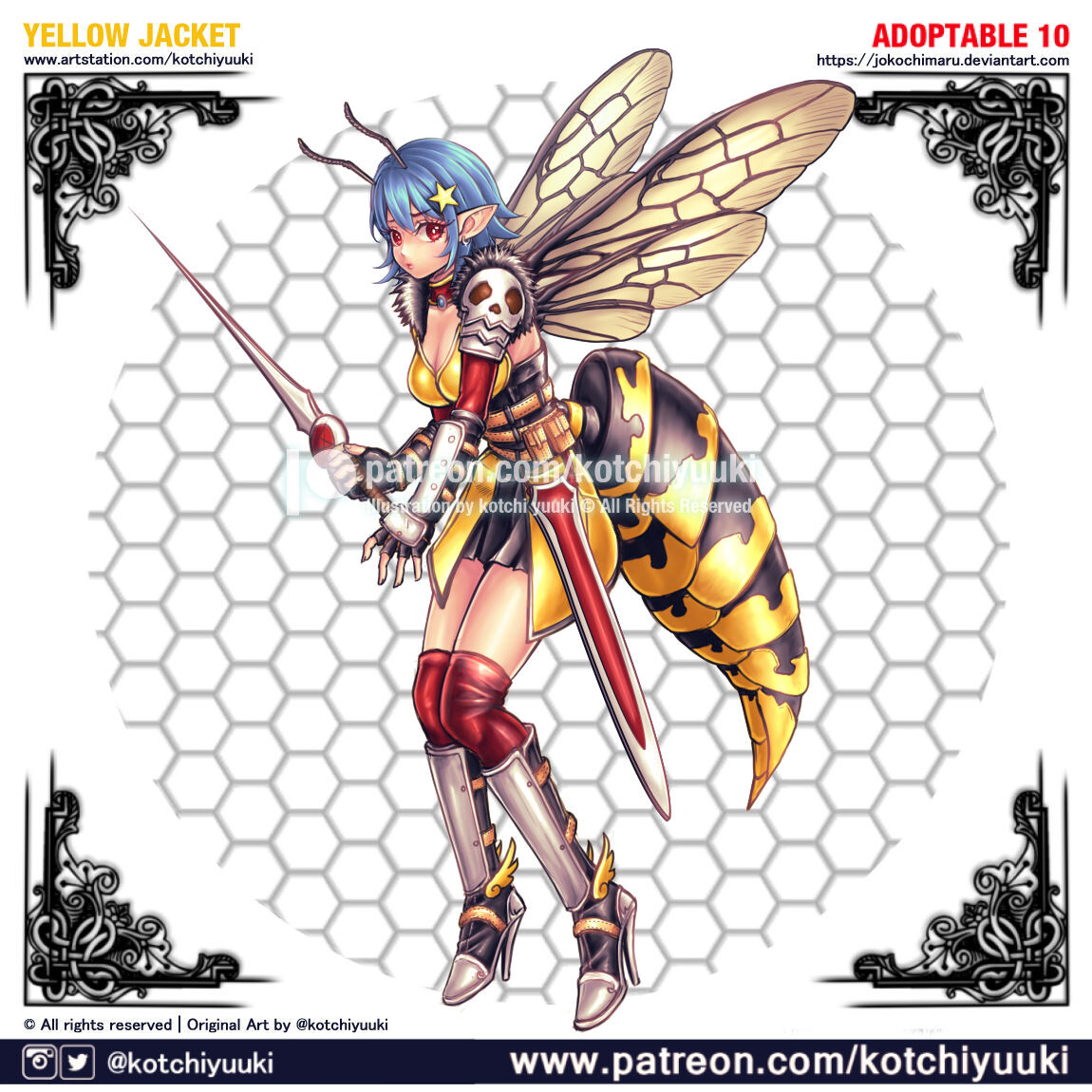 ArtStation - WASP GIRL