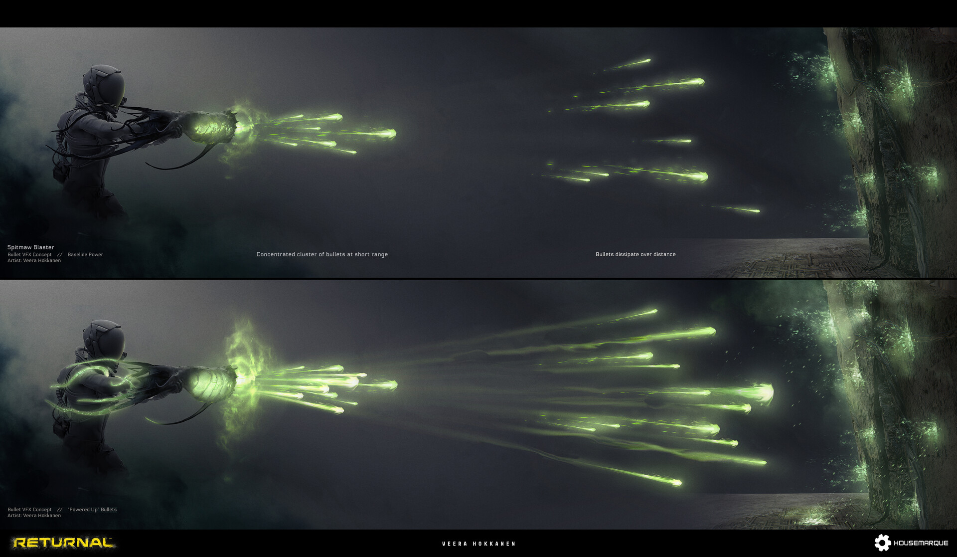 Veera Hokkanen - Returnal - Weapons