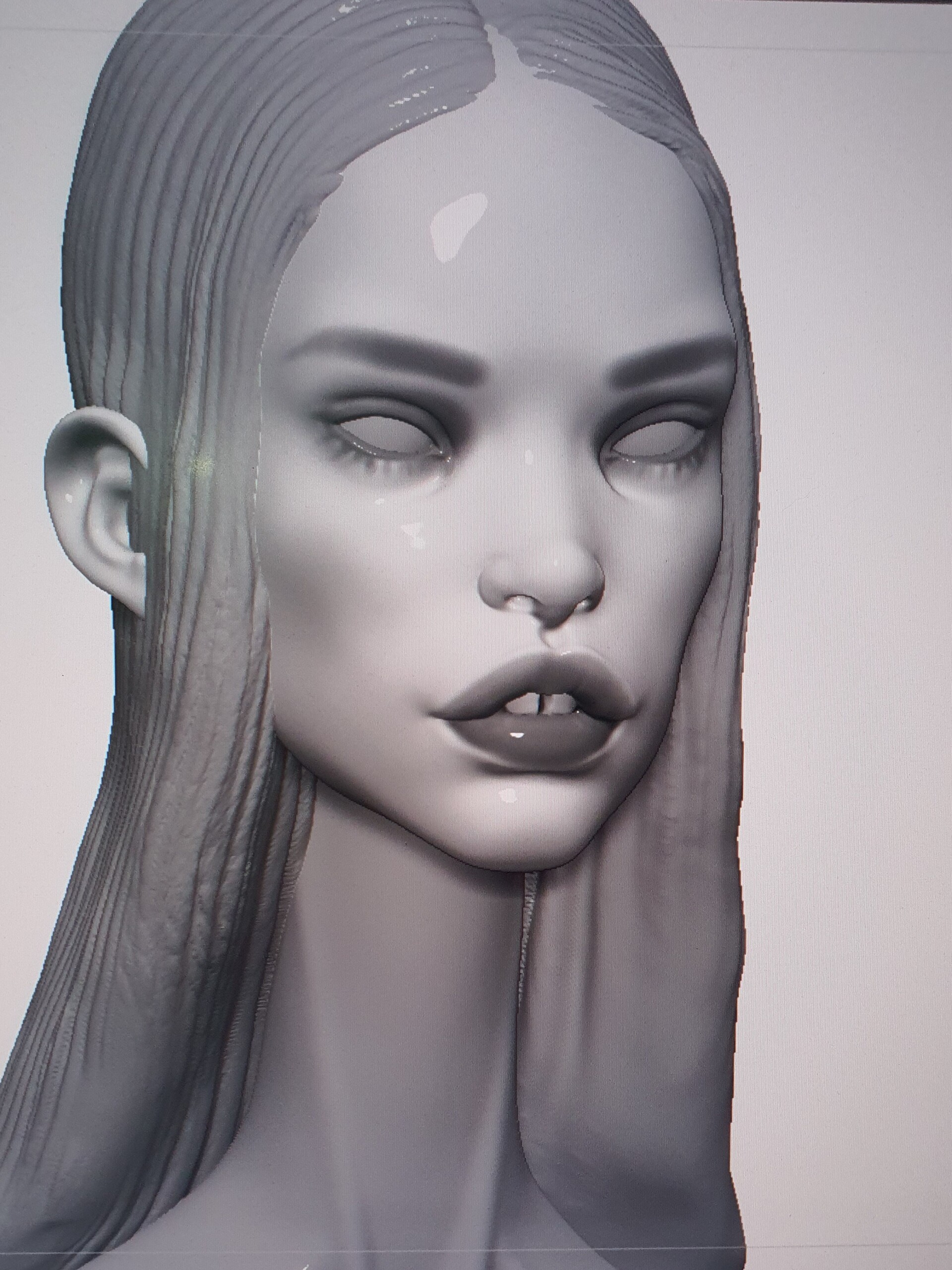 ArtStation - face for doll