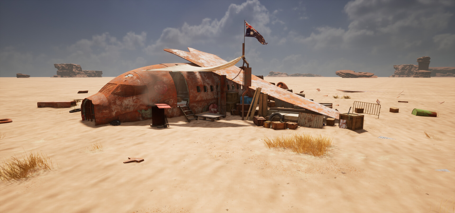 ArtStation - Bandit Camp