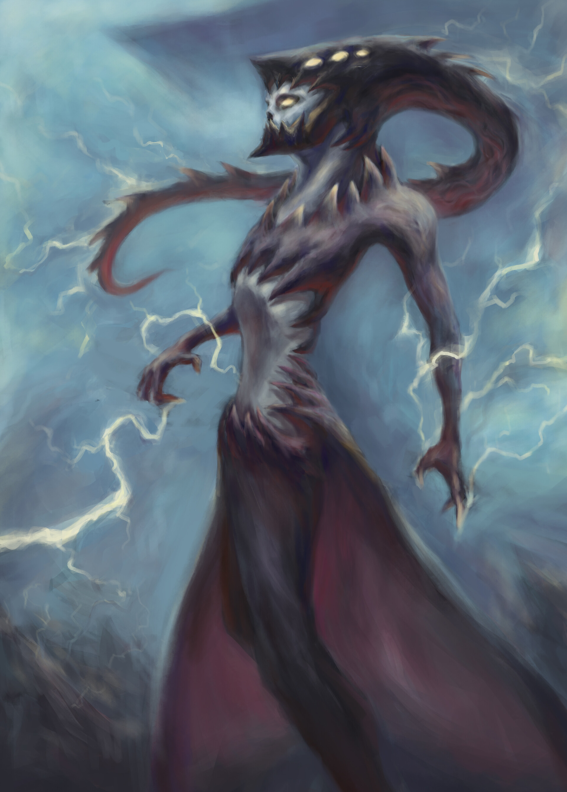 ArtStation - Guardian of Thunder