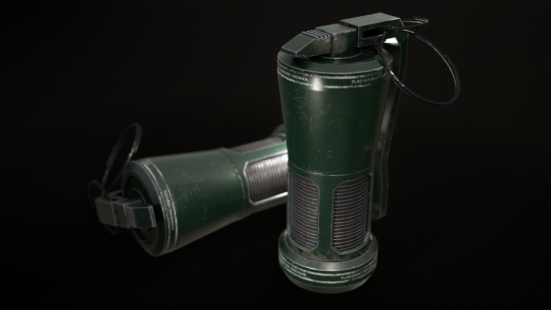 ArtStation - FLASHBANG GRENDE - Military flash grenade