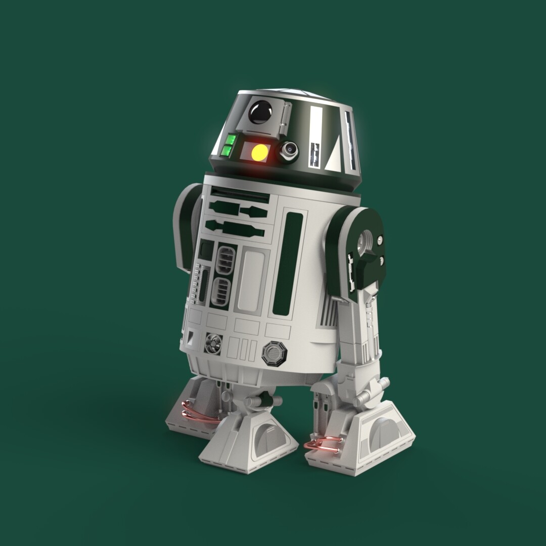 Renz Aclan - R6-C9 in SolidWorks