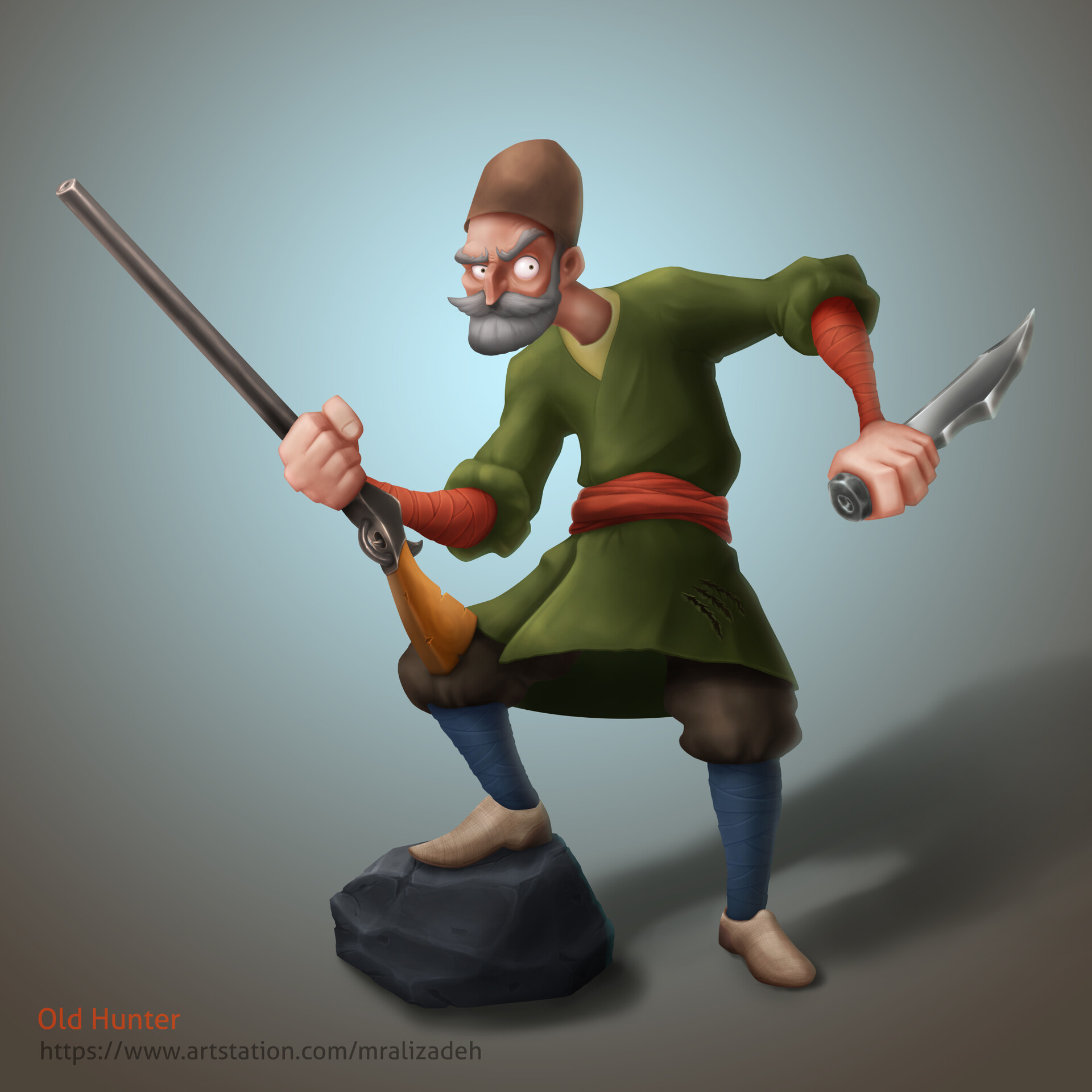 ArtStation - Old Hunter