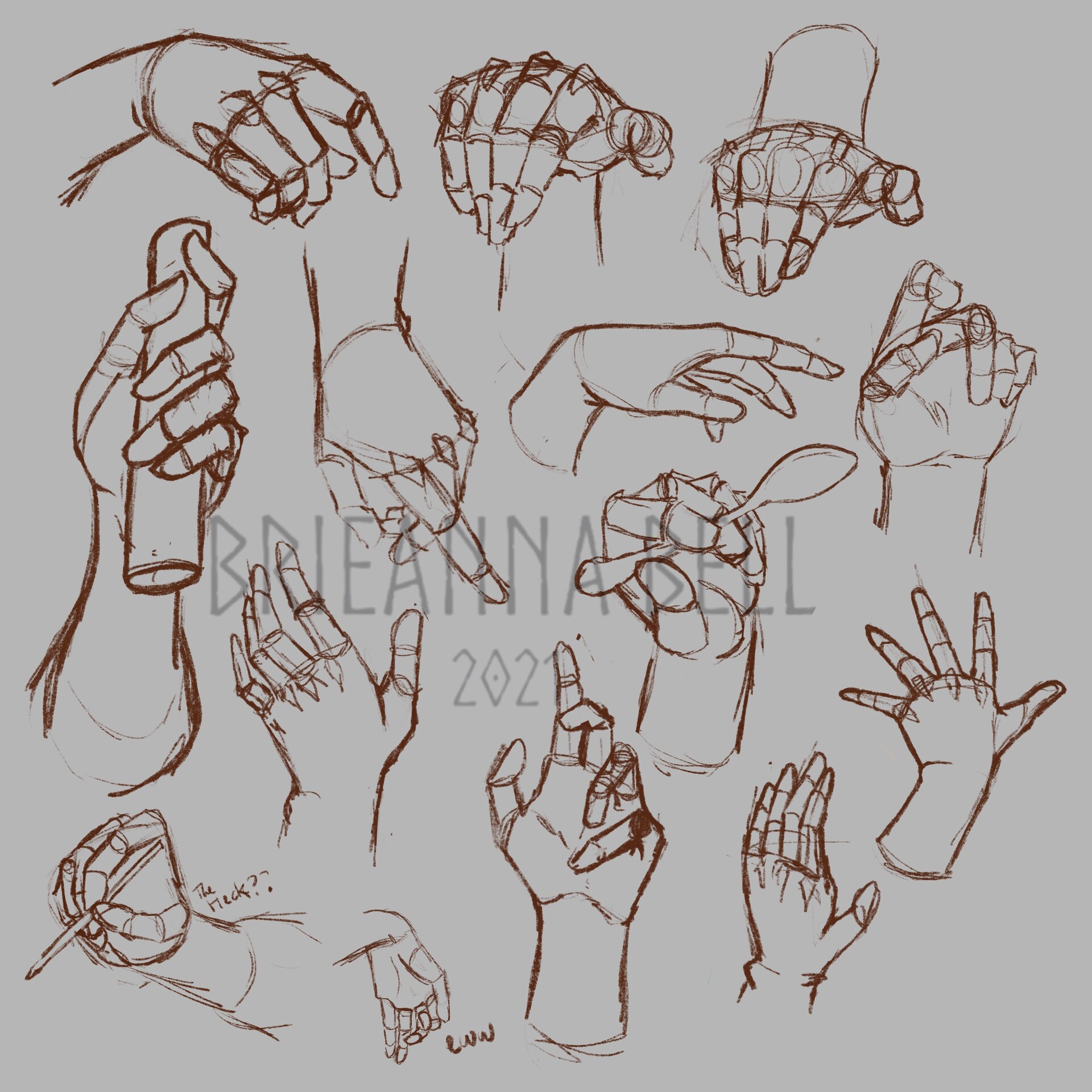 ArtStation - Hand Studies