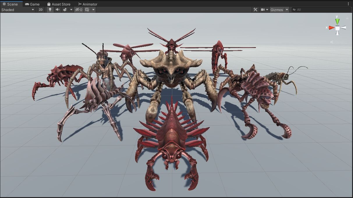 Rodion Sadykov - Shell Monsters Pack