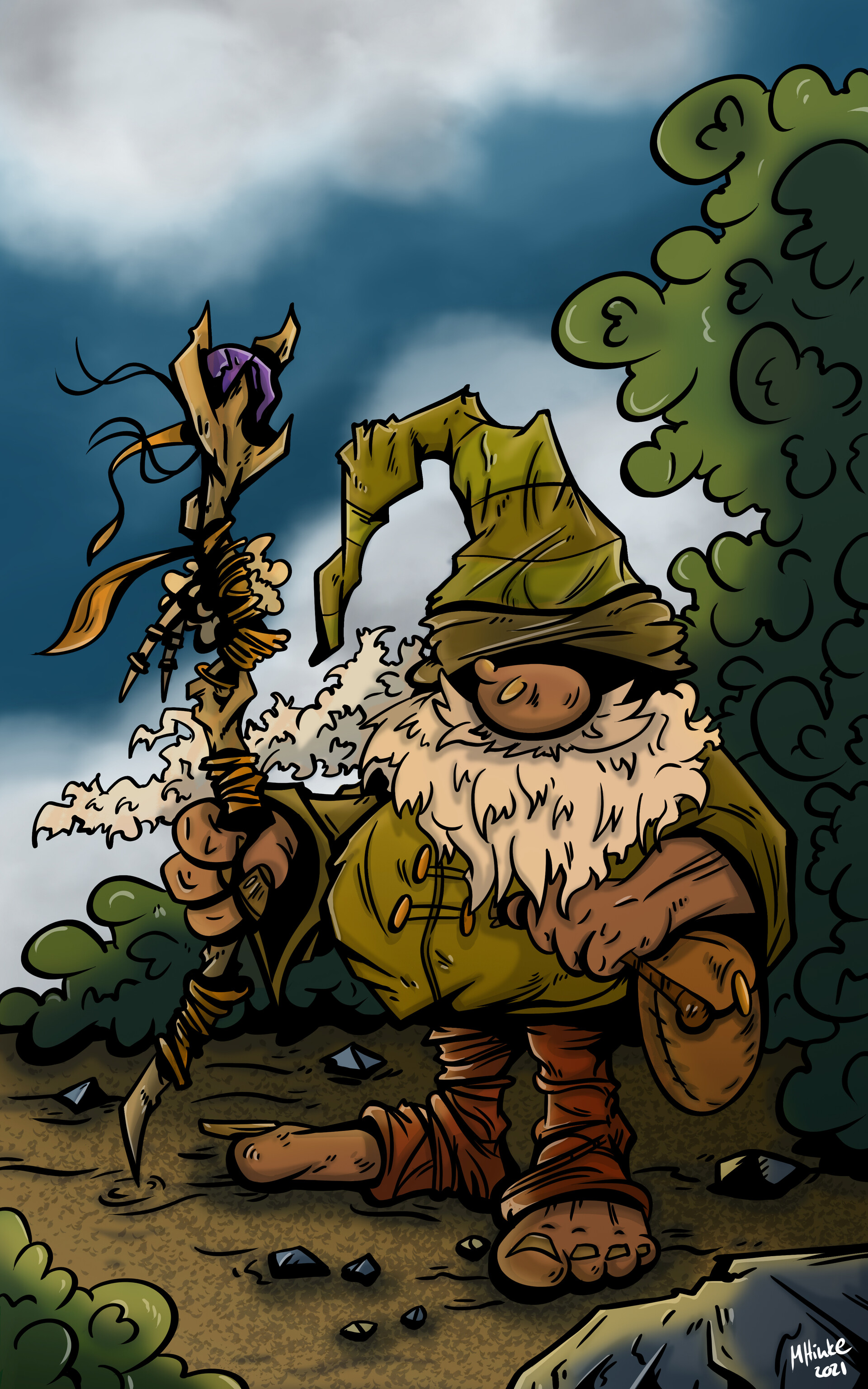 ArtStation - Dwarf - Character Concept