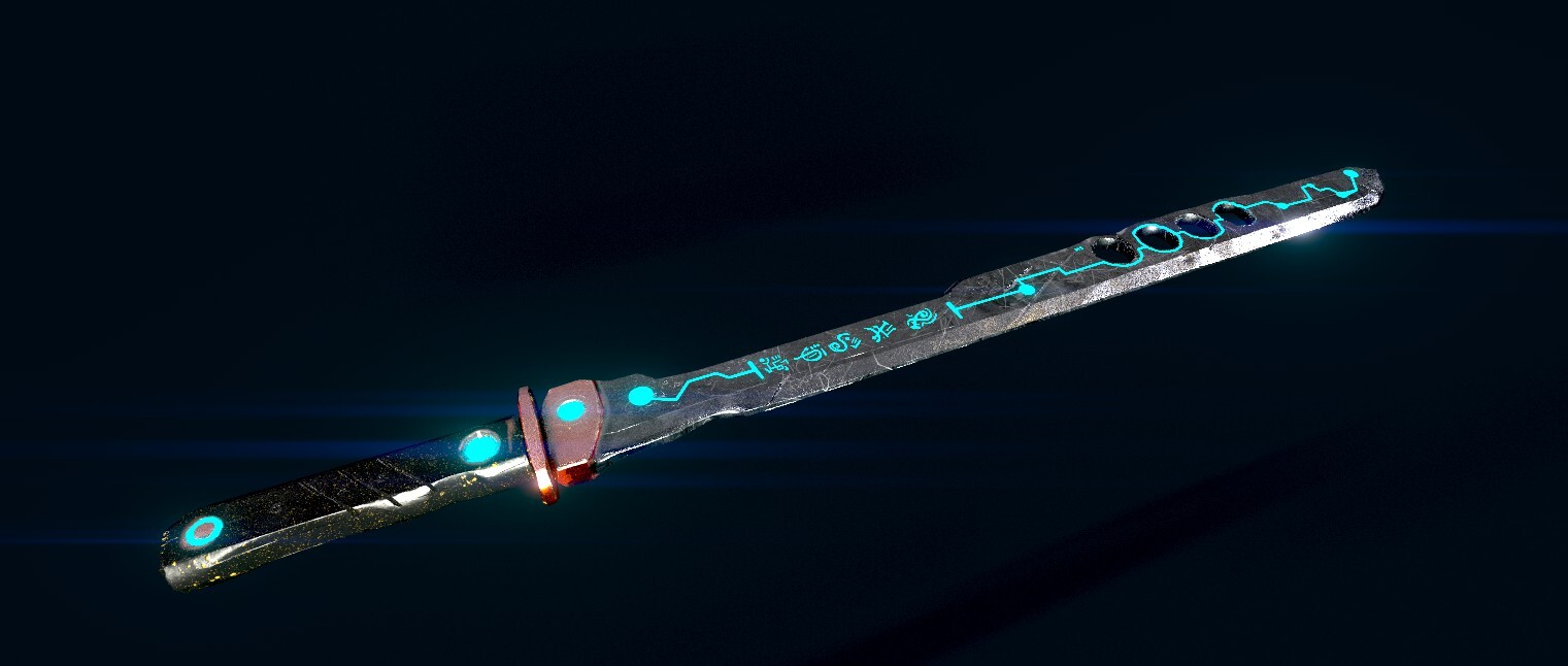 ArtStation - legendary cat sword