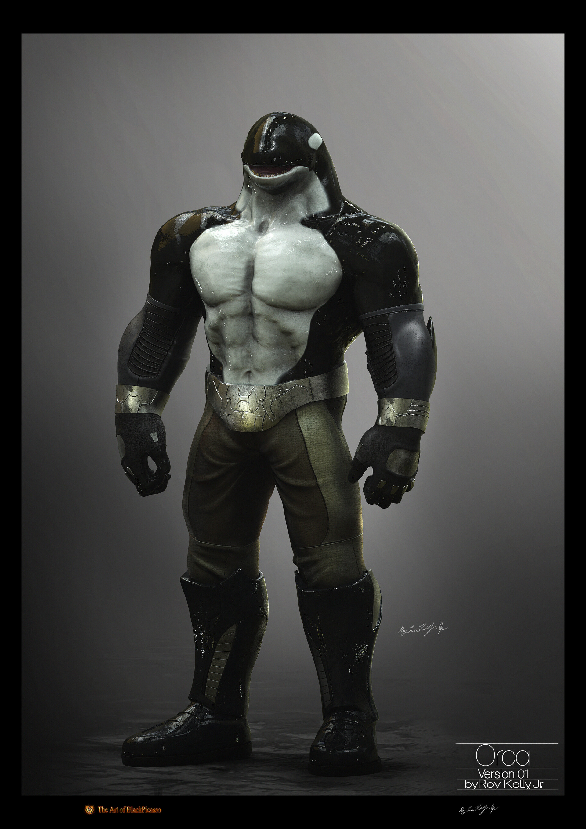 ArtStation - Orca the Killer Whale Warrior
