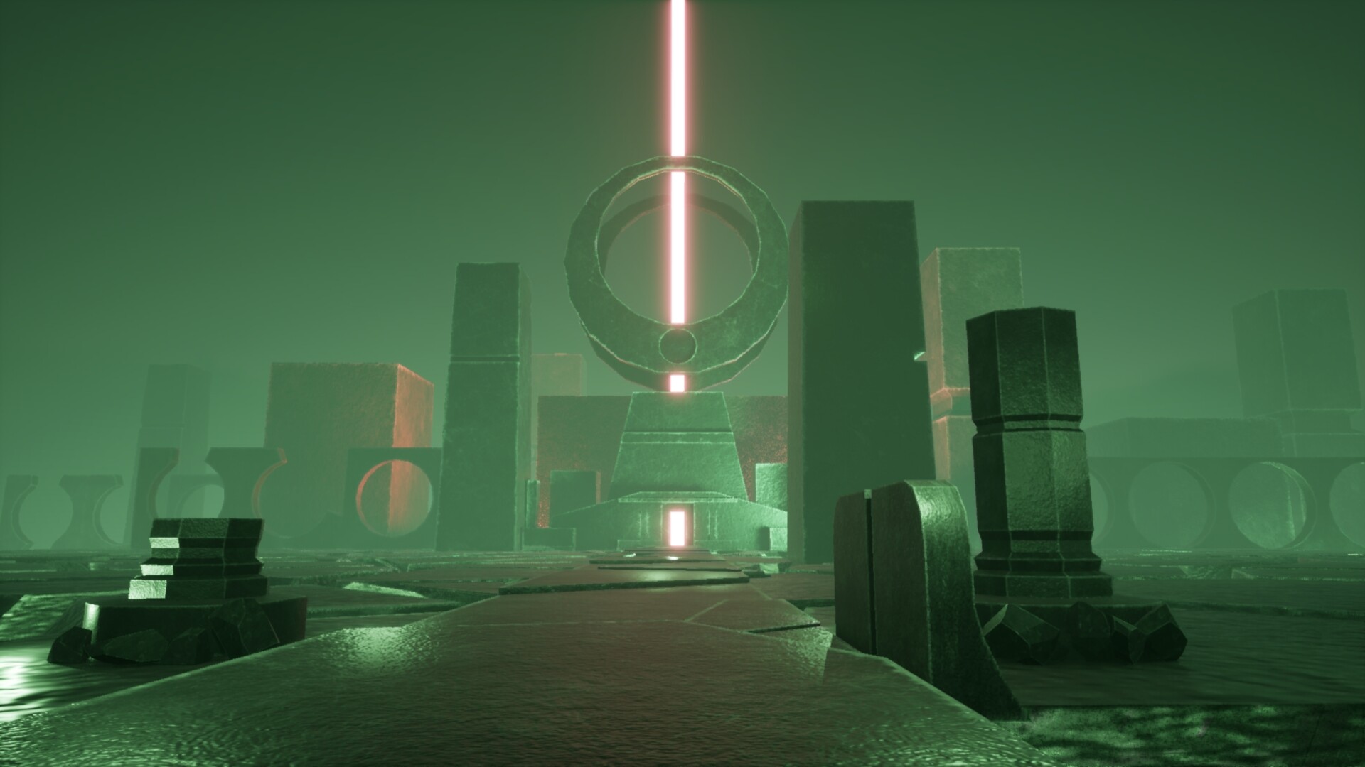 ArtStation - Cursed ruins - Unreal