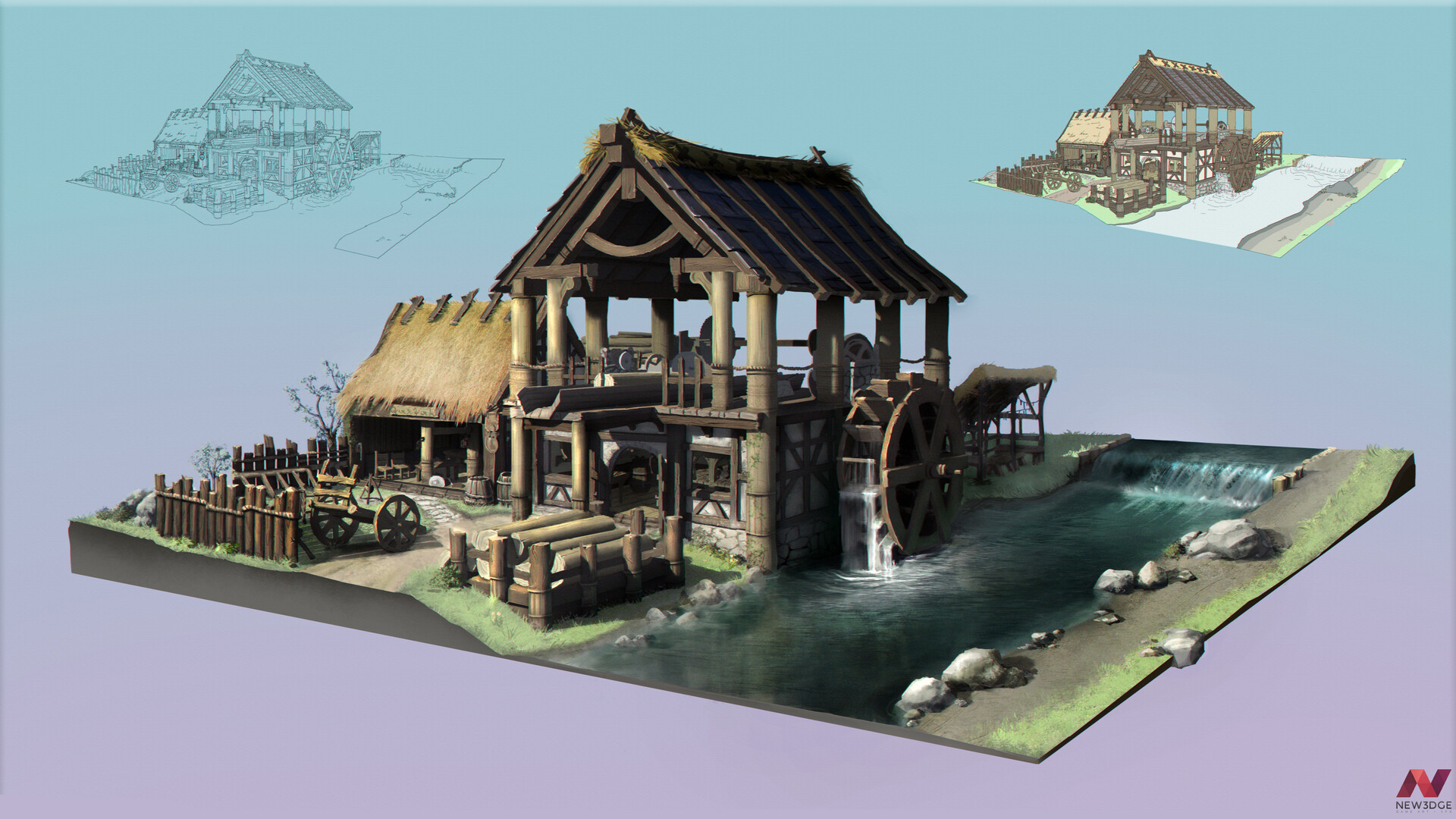 ArtStation - Medieval Architecture Design