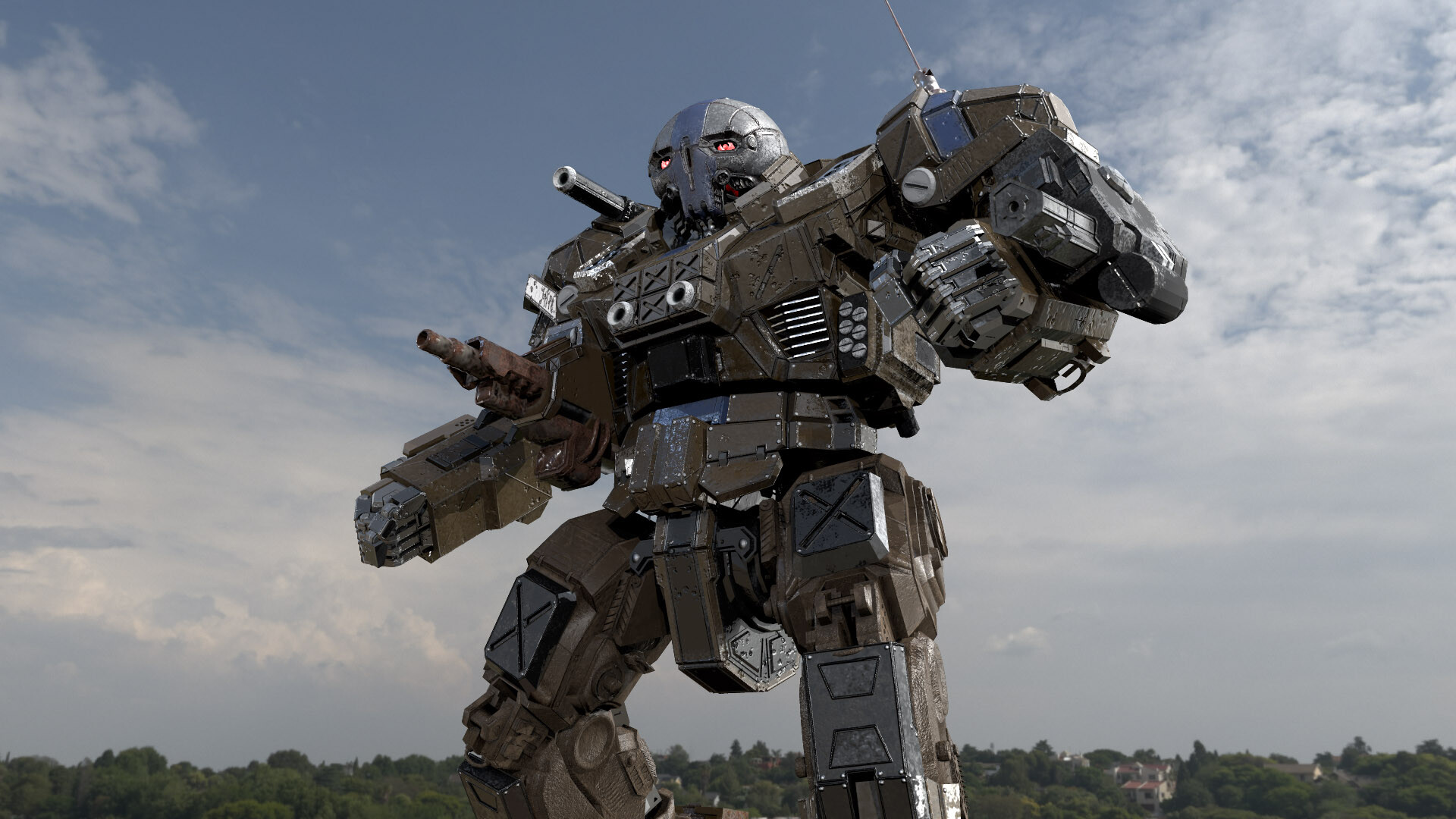 Mechwarrior Online Atlas Wallpaper