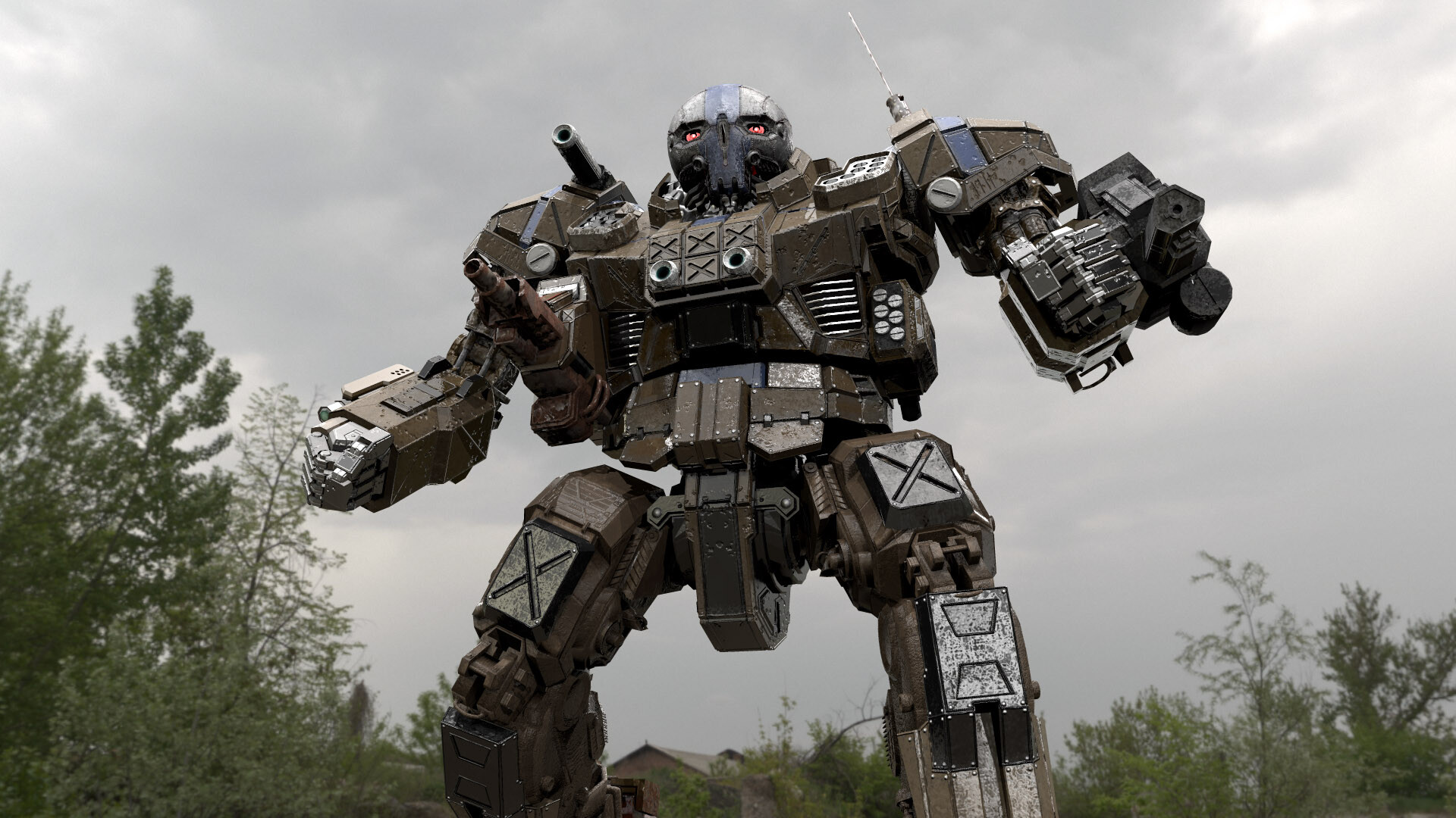 Mechwarrior Online Atlas Wallpaper