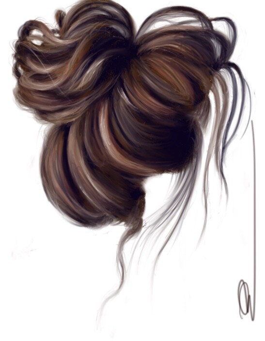 ArtStation - Hair study