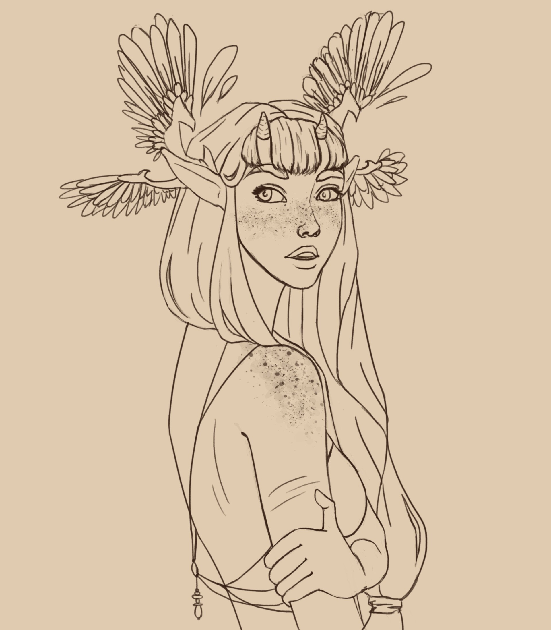 ArtStation - Line art, simply line art