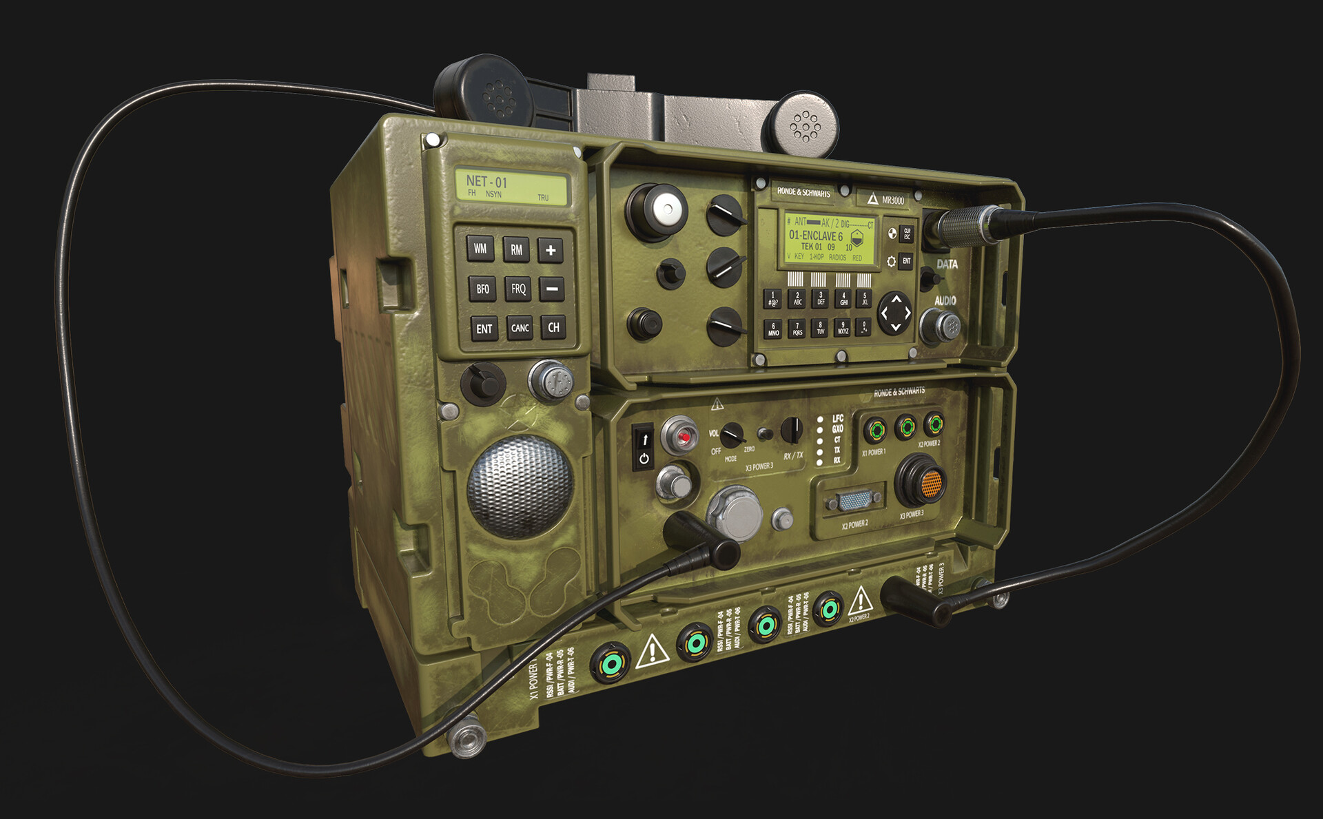 ArtStation - Military Radio