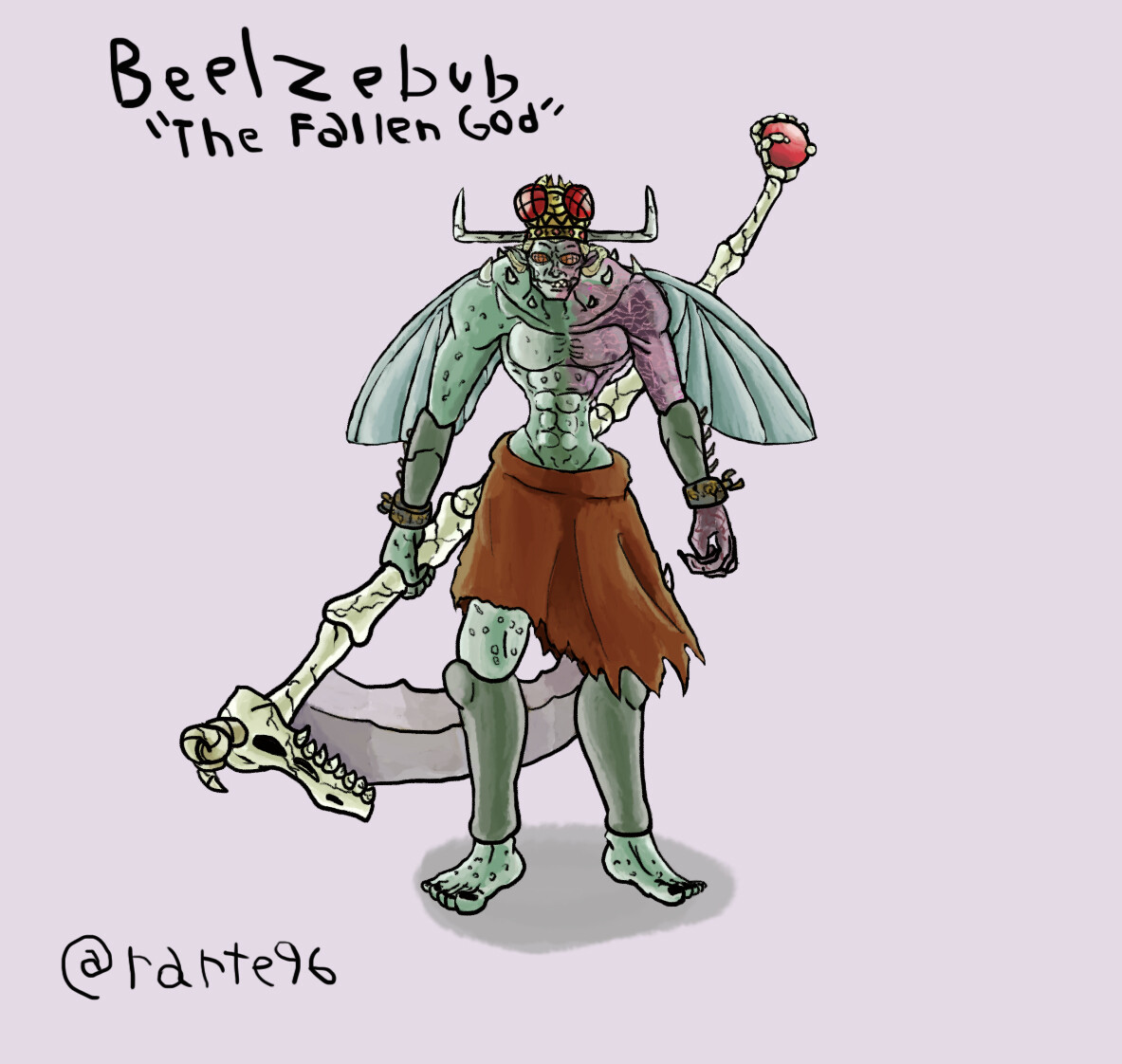 ArtStation - Beelzebub Desing