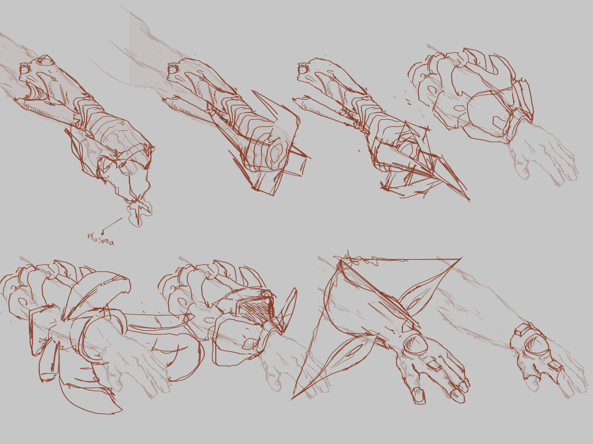 holding crossbow reference