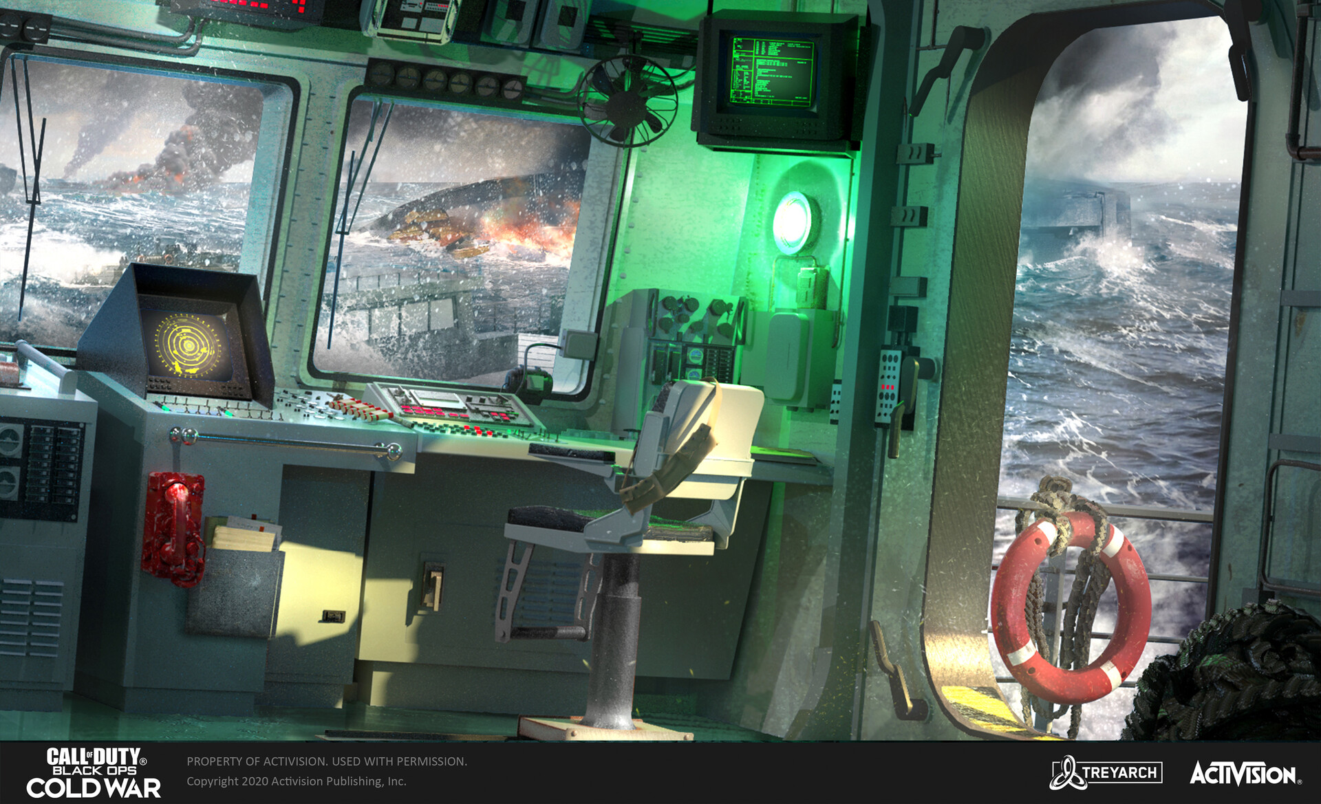 Sam J Chon - Call of Duty: Black Ops Cold War Multiplayer Map: Armada