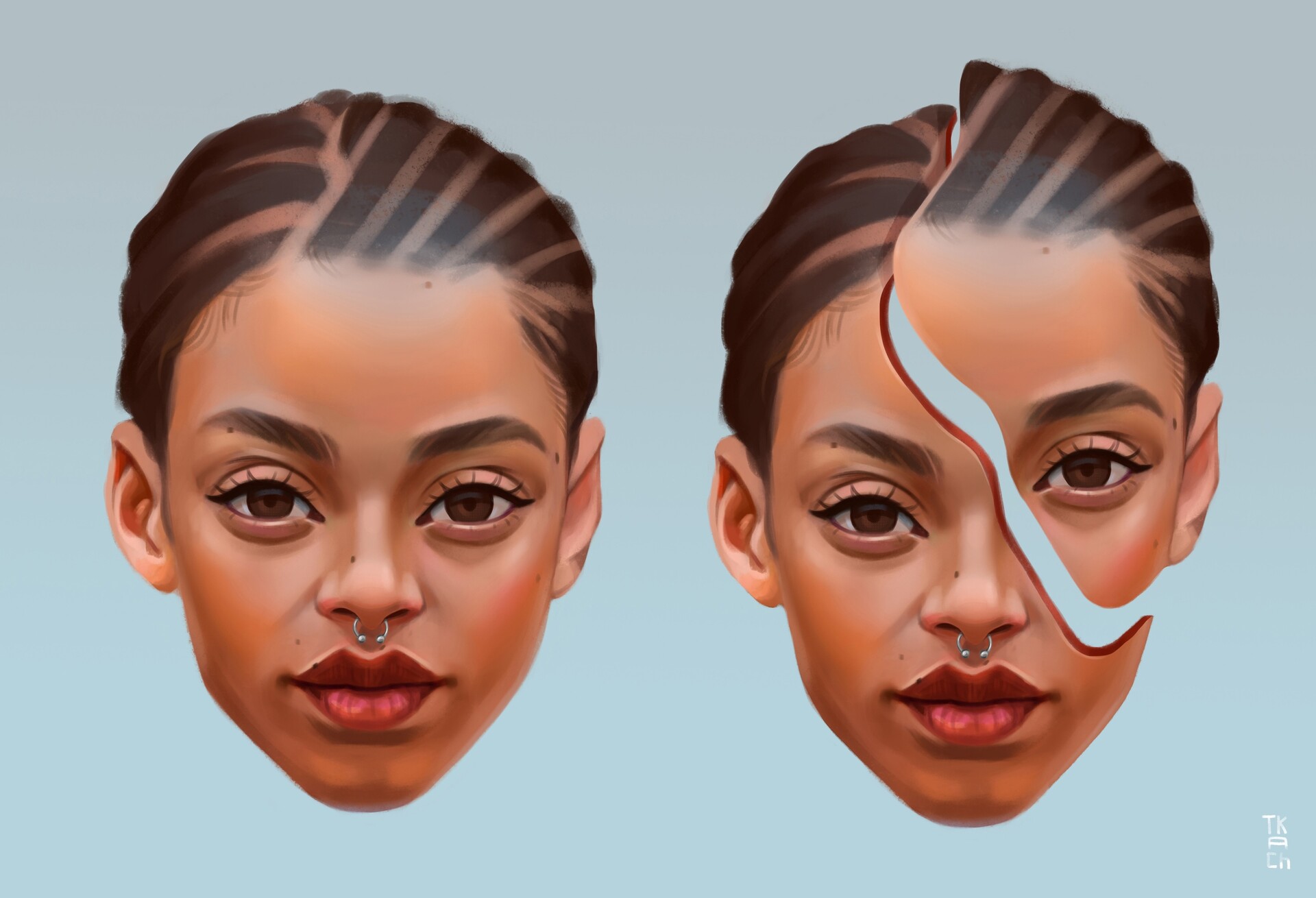 ArtStation - Head study