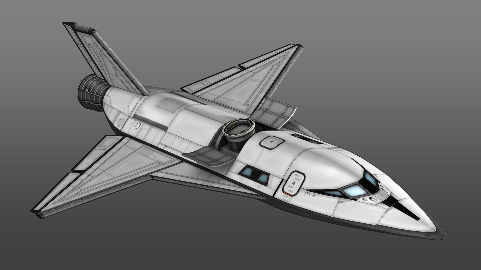 Kerbal Space Program Space Plane Design