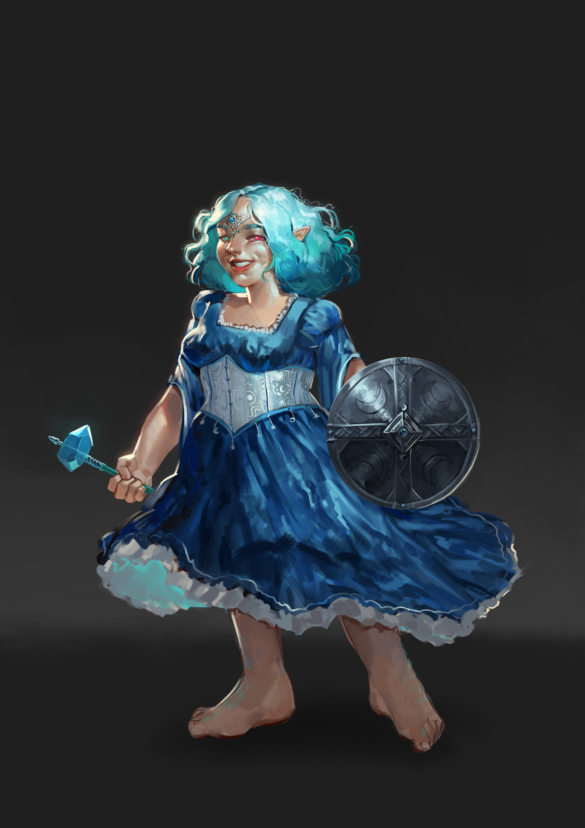 ArtStation - Halfling commission