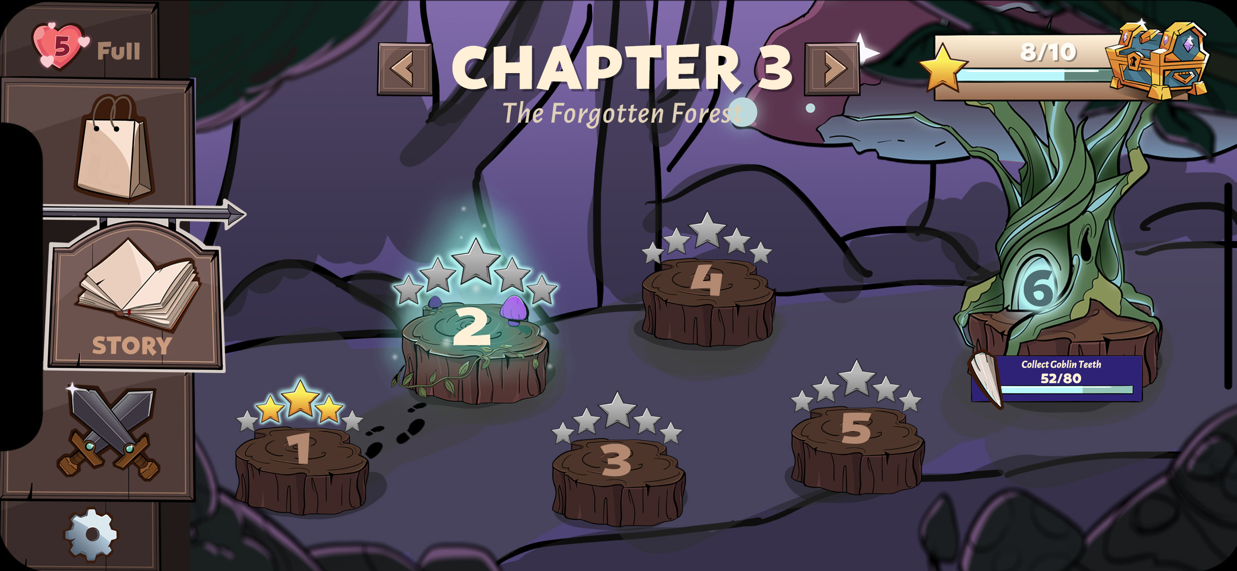 Larisa Isaeva - Mobile Game UI Screen