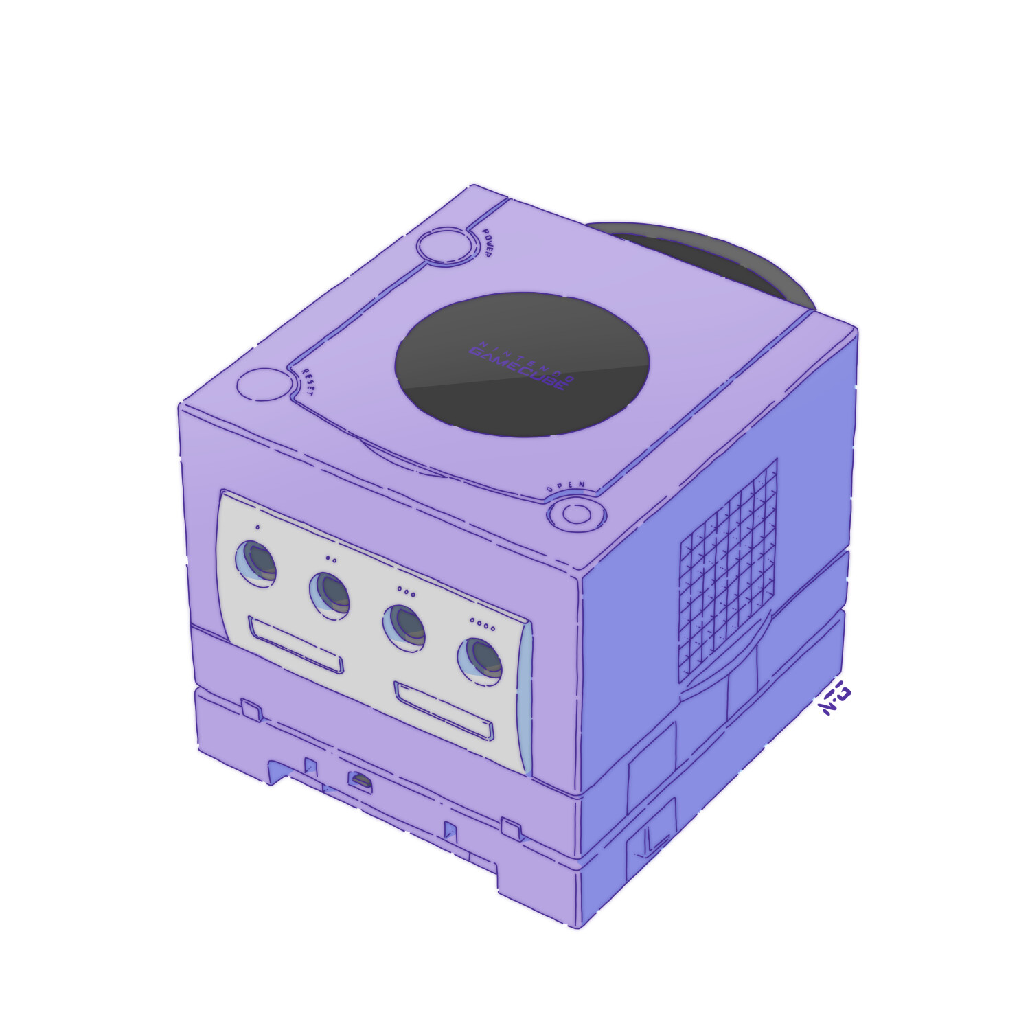 ArtStation - Two GameCubes and a Controller