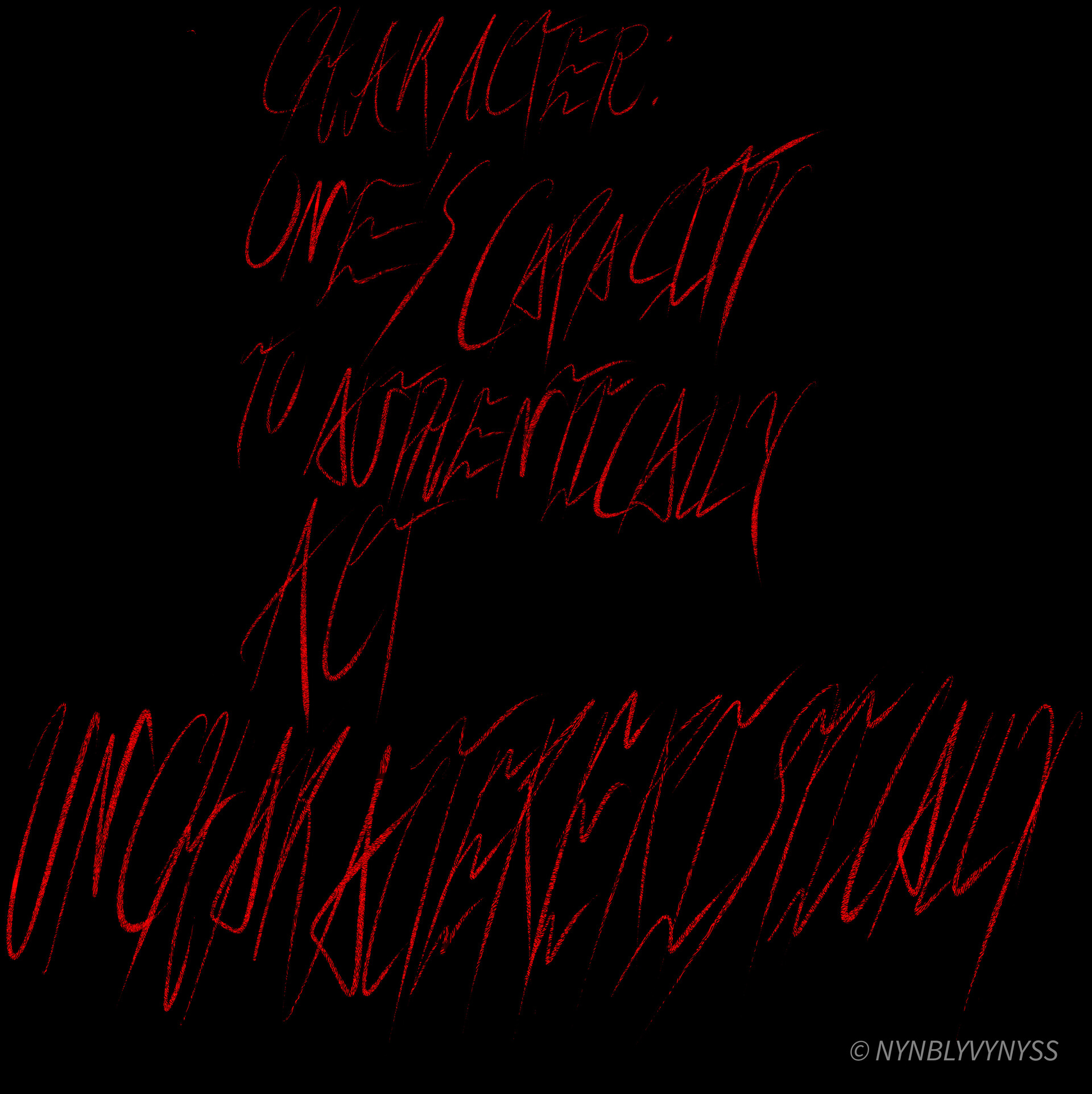 ArtStation - UNCHARACTERISTIC CHARACTER