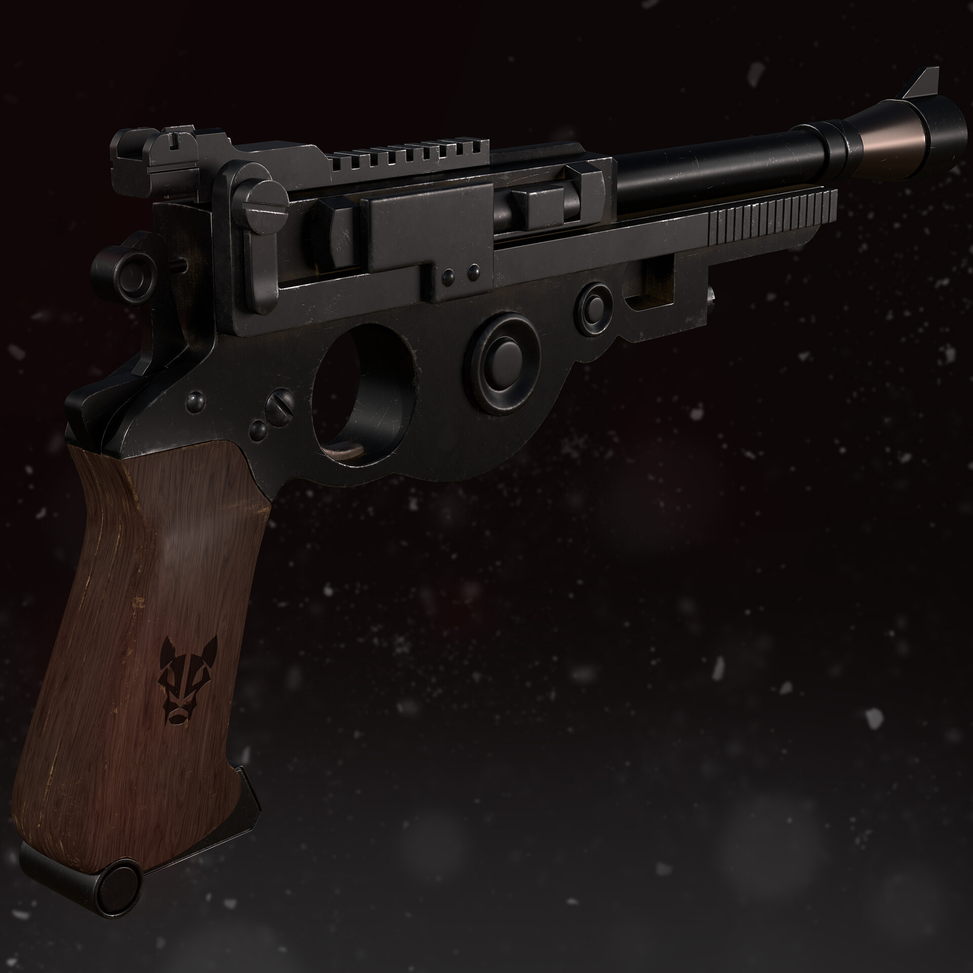 ArtStation - The Mandalorian Blaster