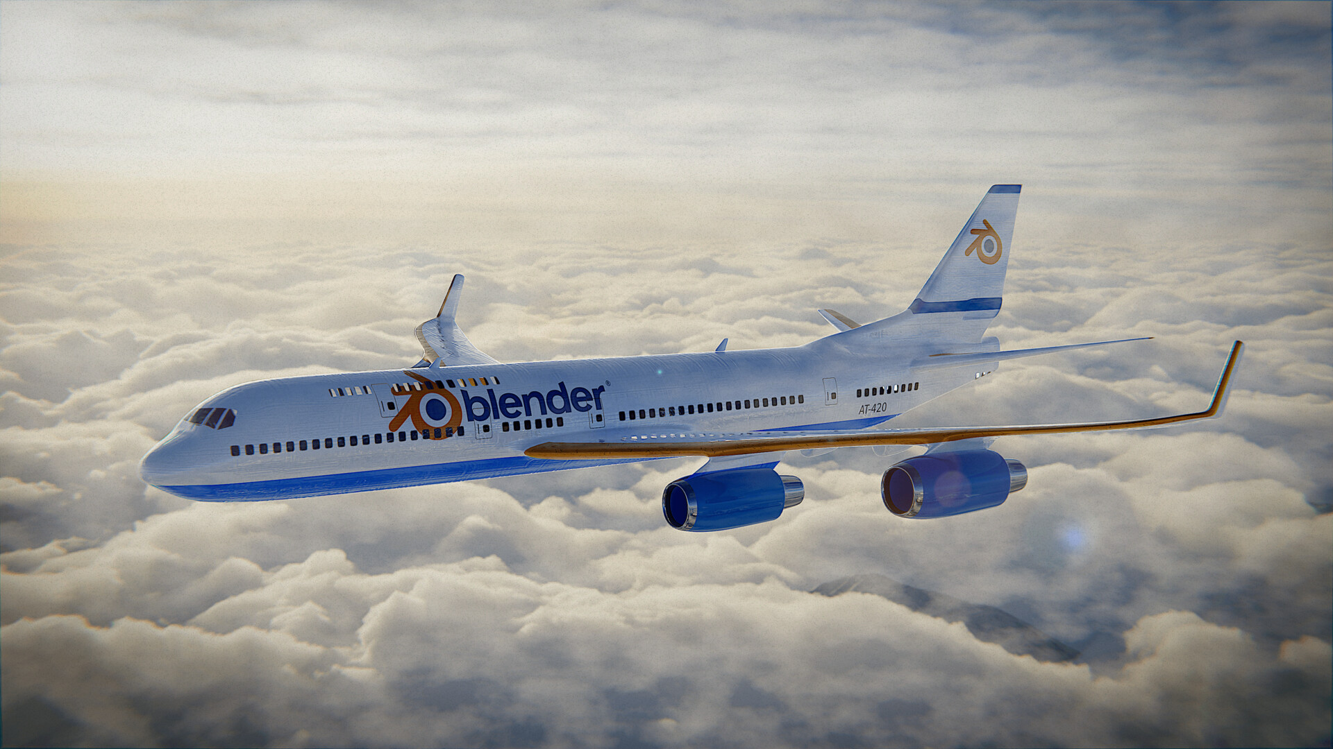 ArtStation - Blender Airplane