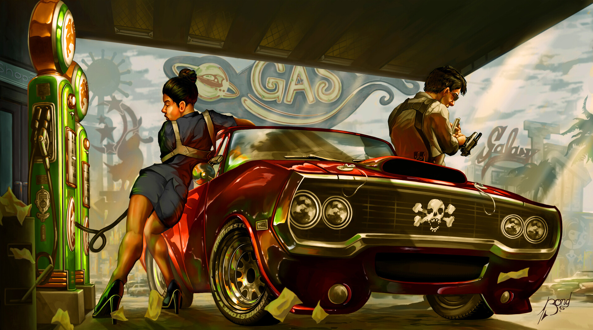 ArtStation - Getting Gas