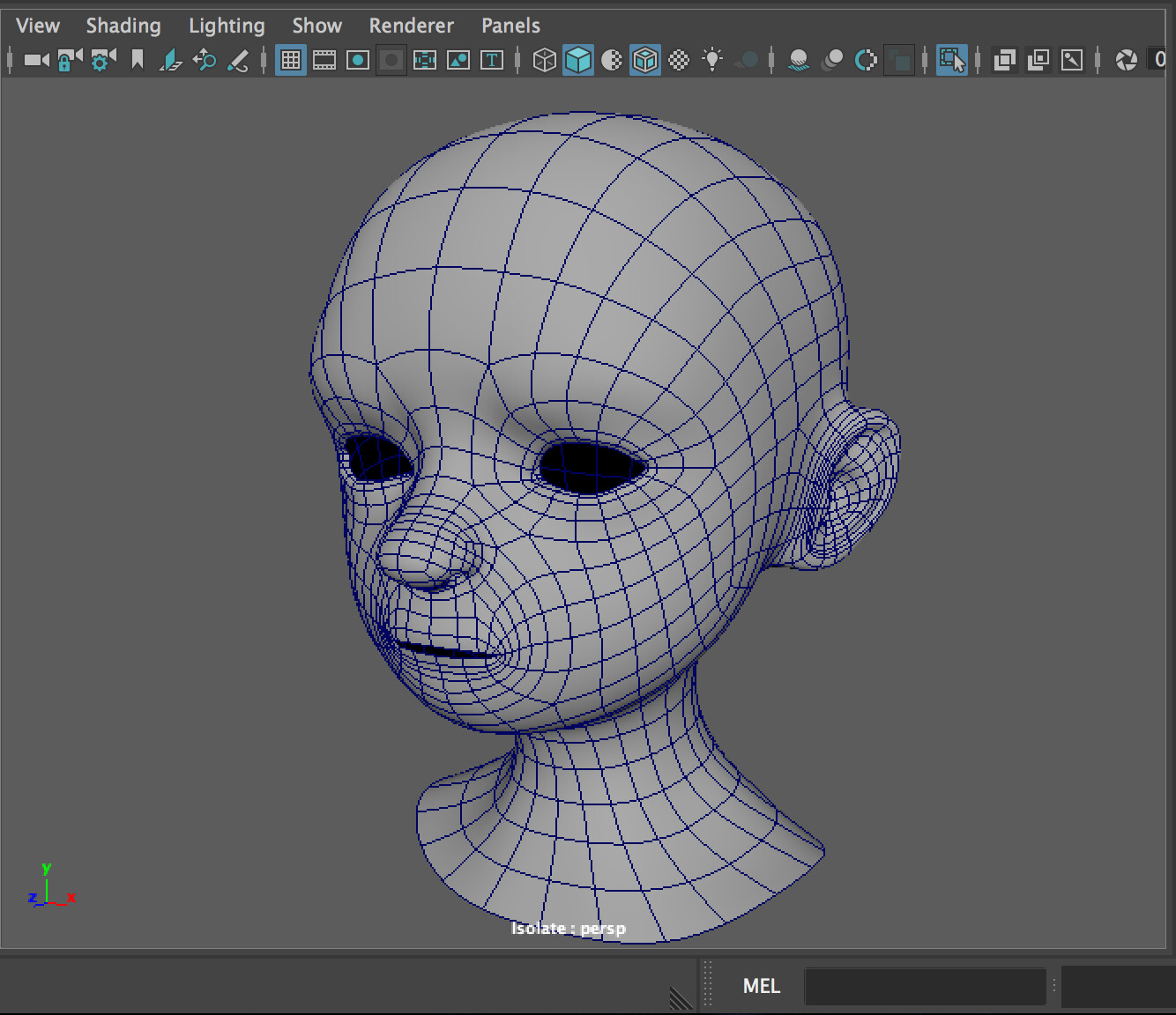 ArtStation - Stylized Head Retopology