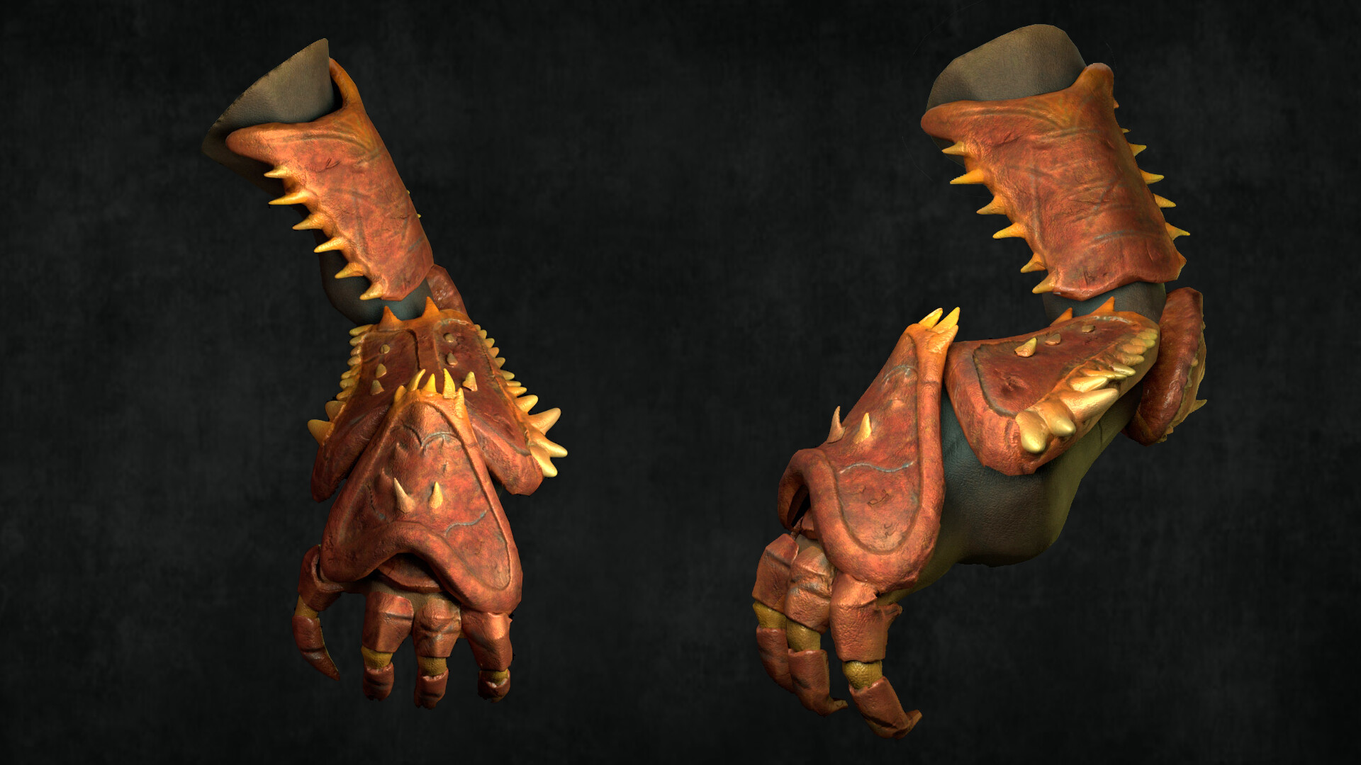 ArtStation - Crab arms + Body sculpt