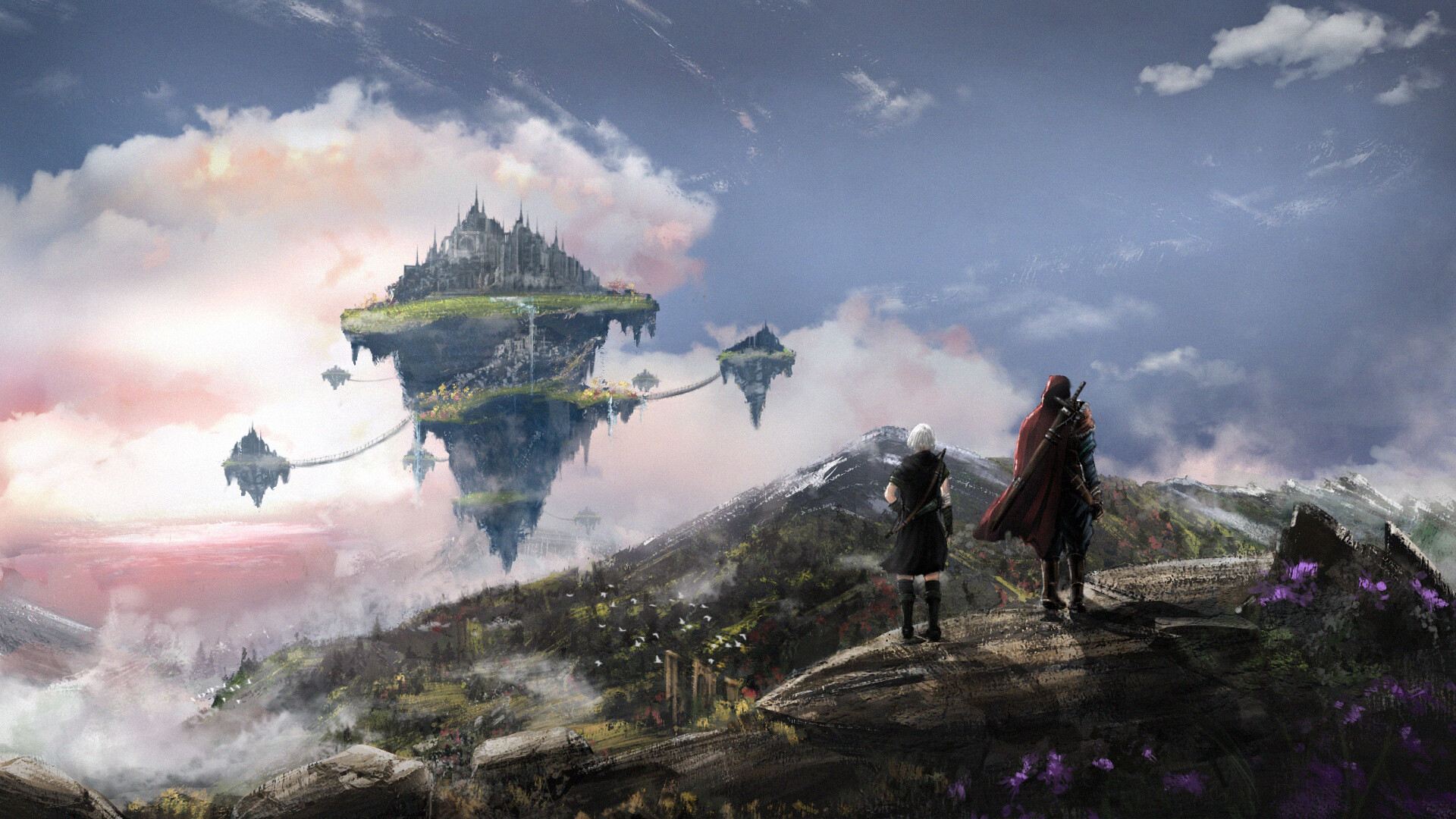 ArtStation - Floating City