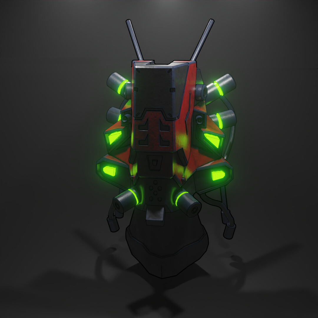 ArtStation - War Robot Head