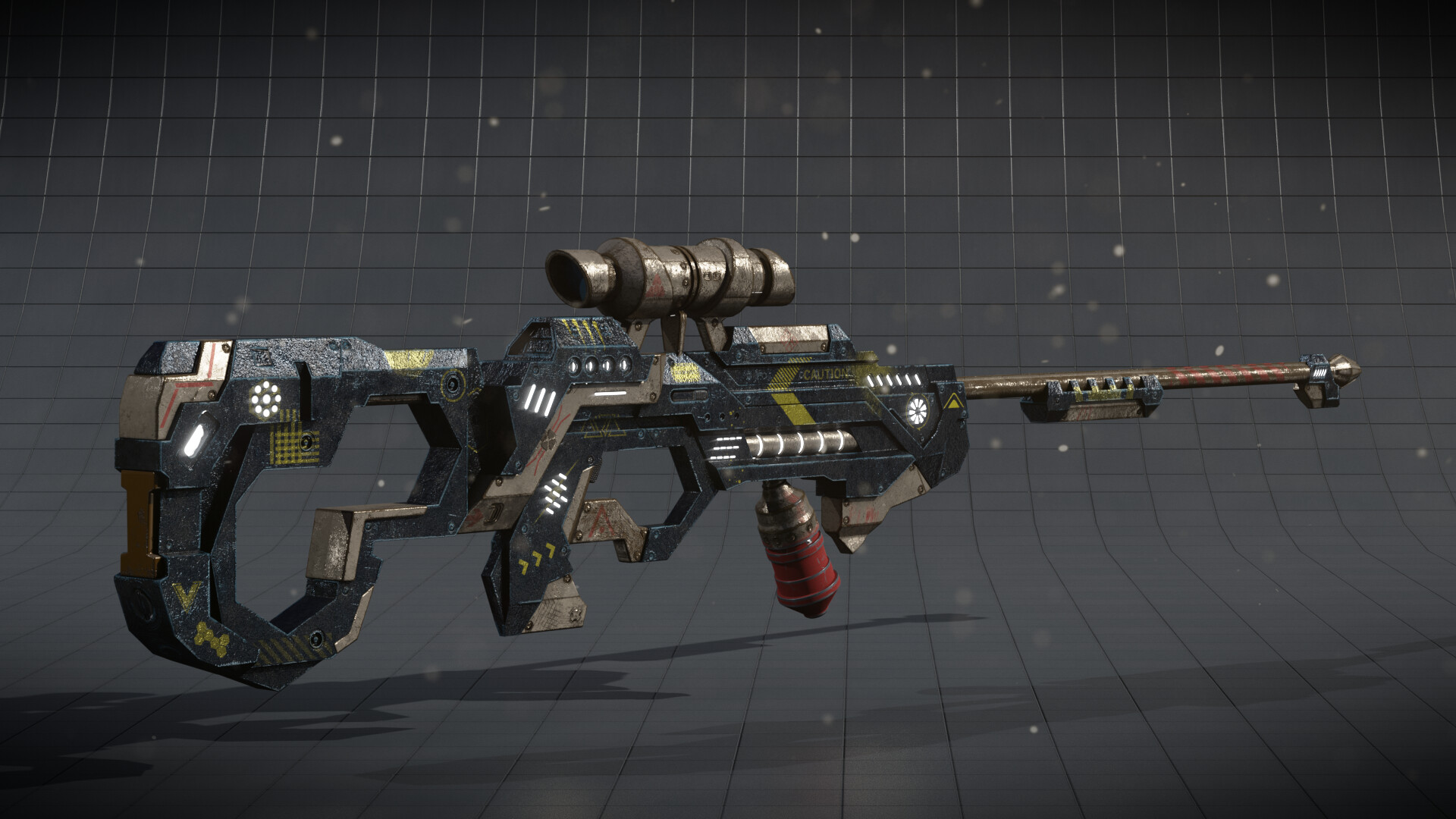 ArtStation - Sci-Fi Rifle