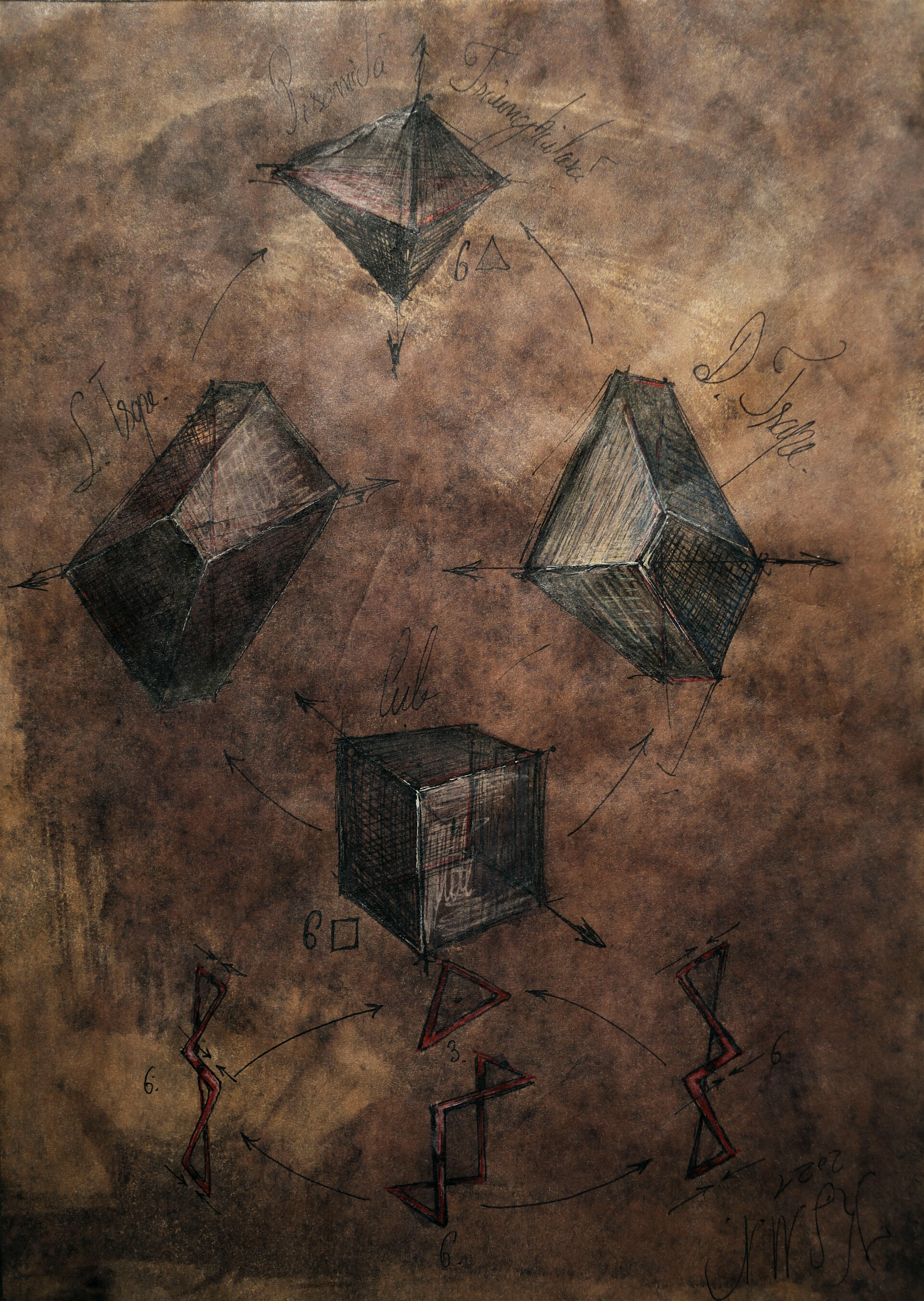 ArtStation - Trigonal Trapezohedron helix
