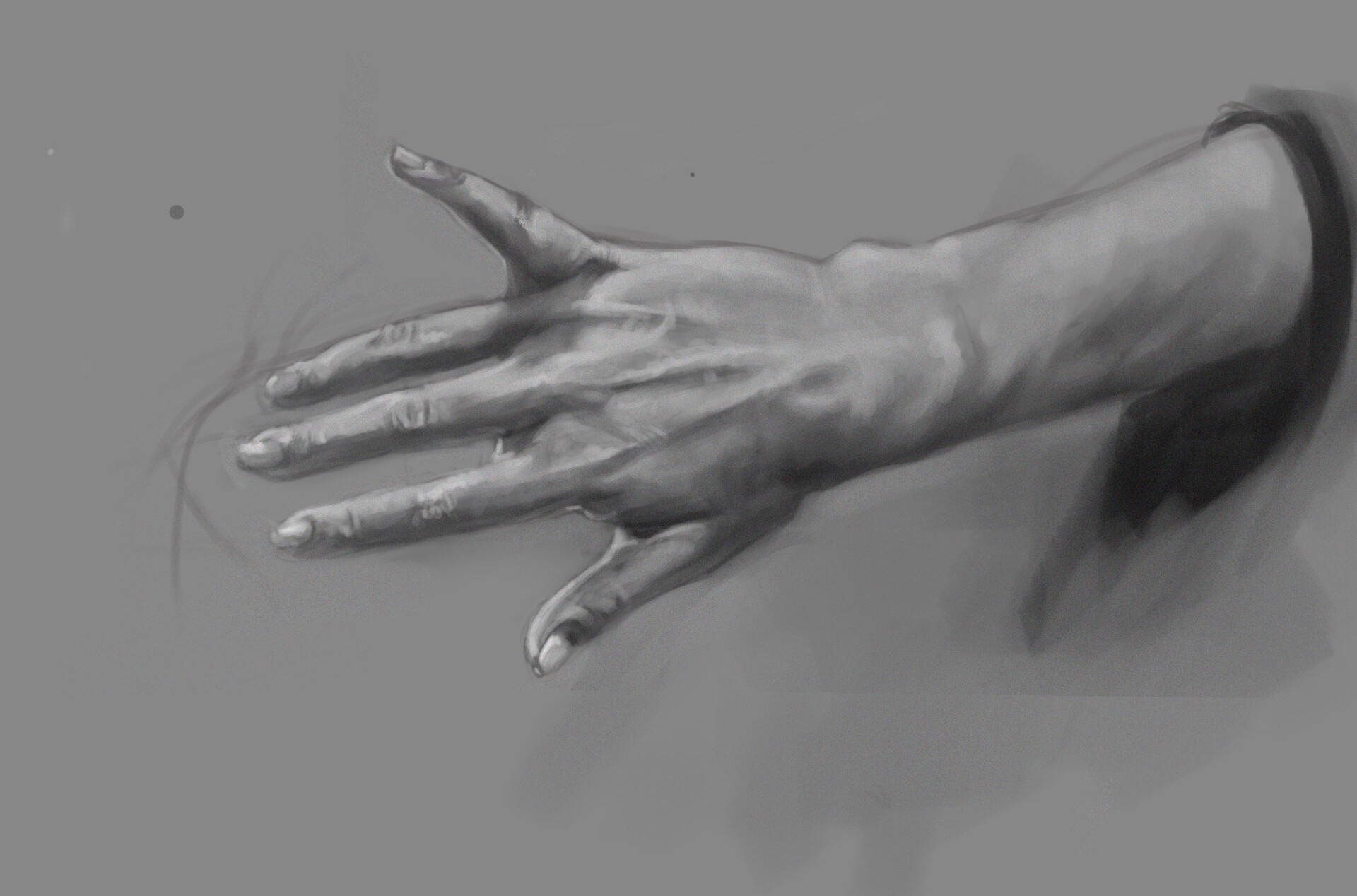 ArtStation - hand sketch