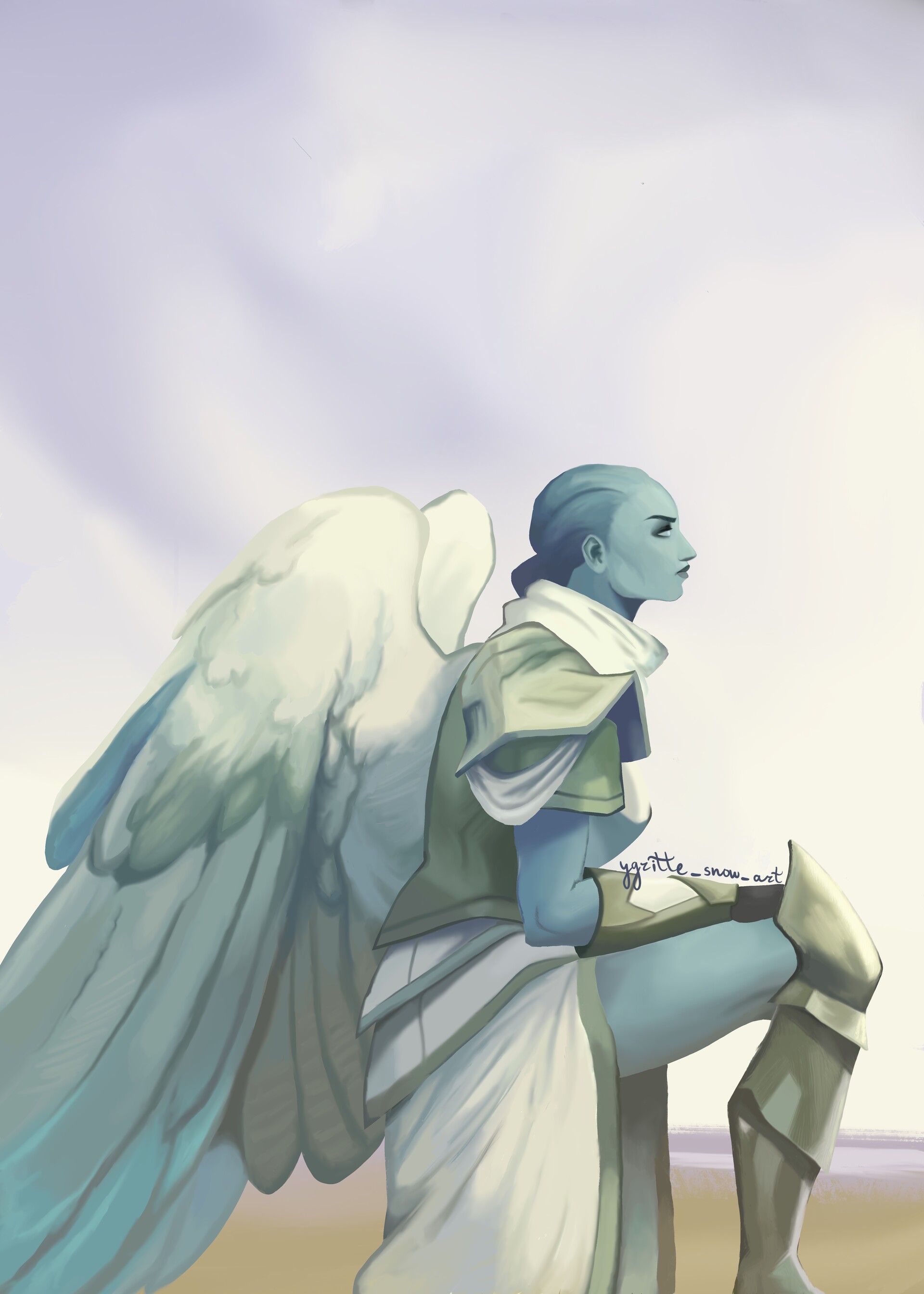 ArtStation - Devos - Paragon of Loyalty and Doubt (redraw)