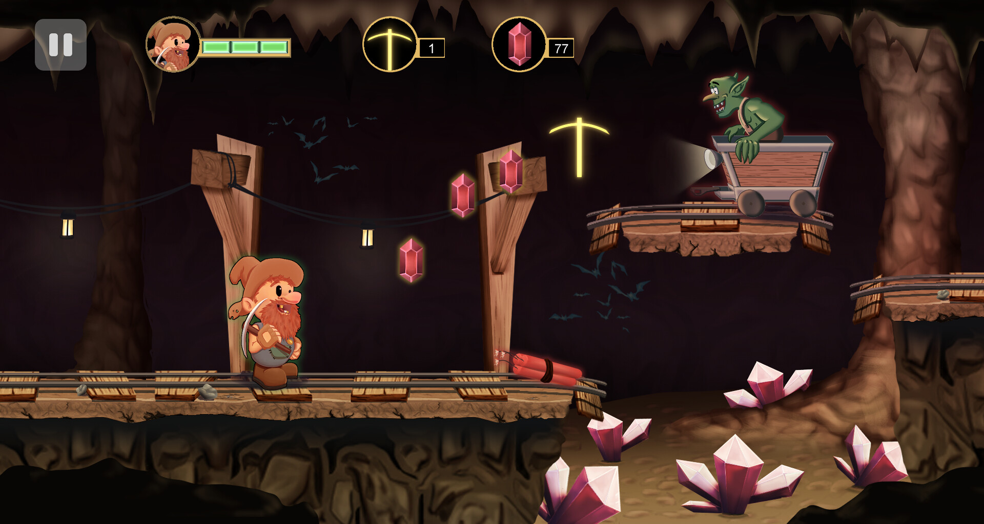 ArtStation - 2D Mine level design