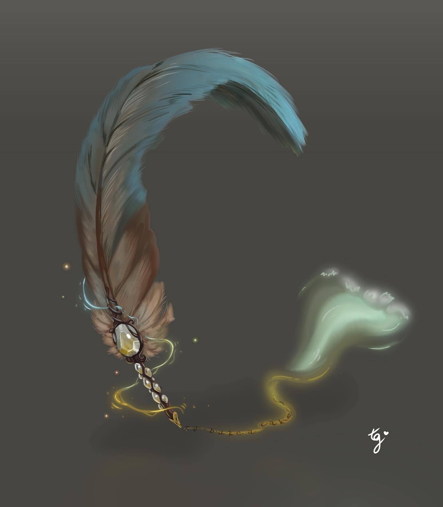ArtStation - Magic feather