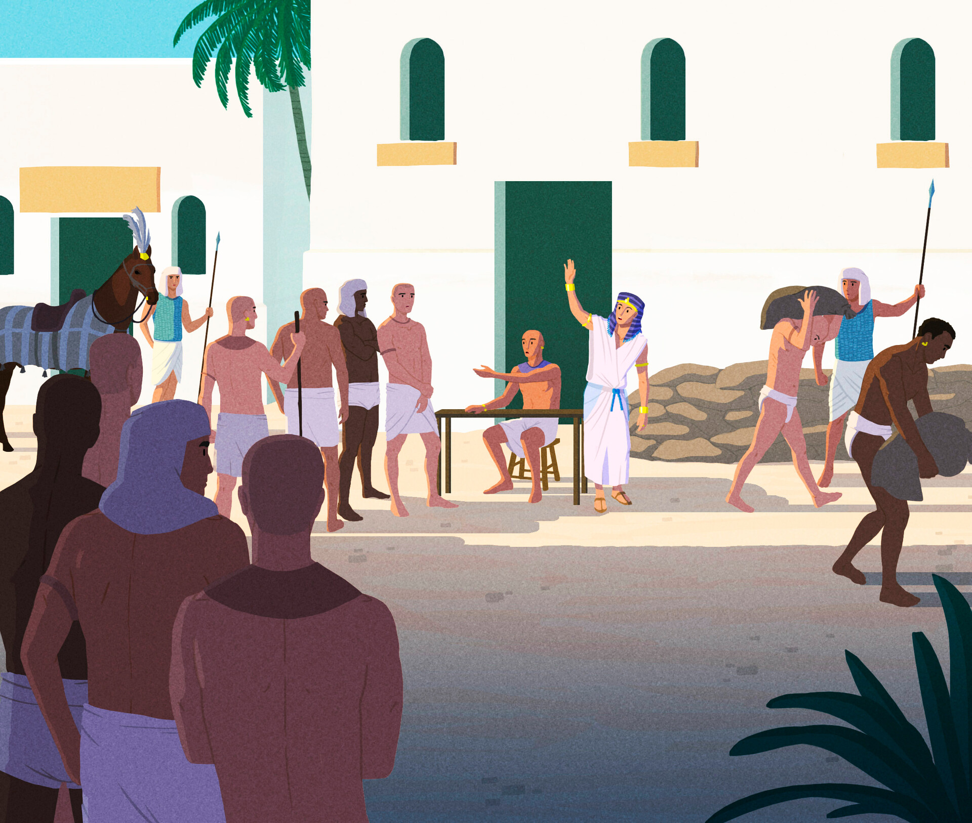 ArtStation - Joseph is made governor over Egypt