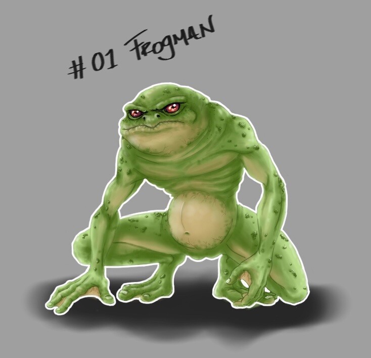 ArtStation - Frogman