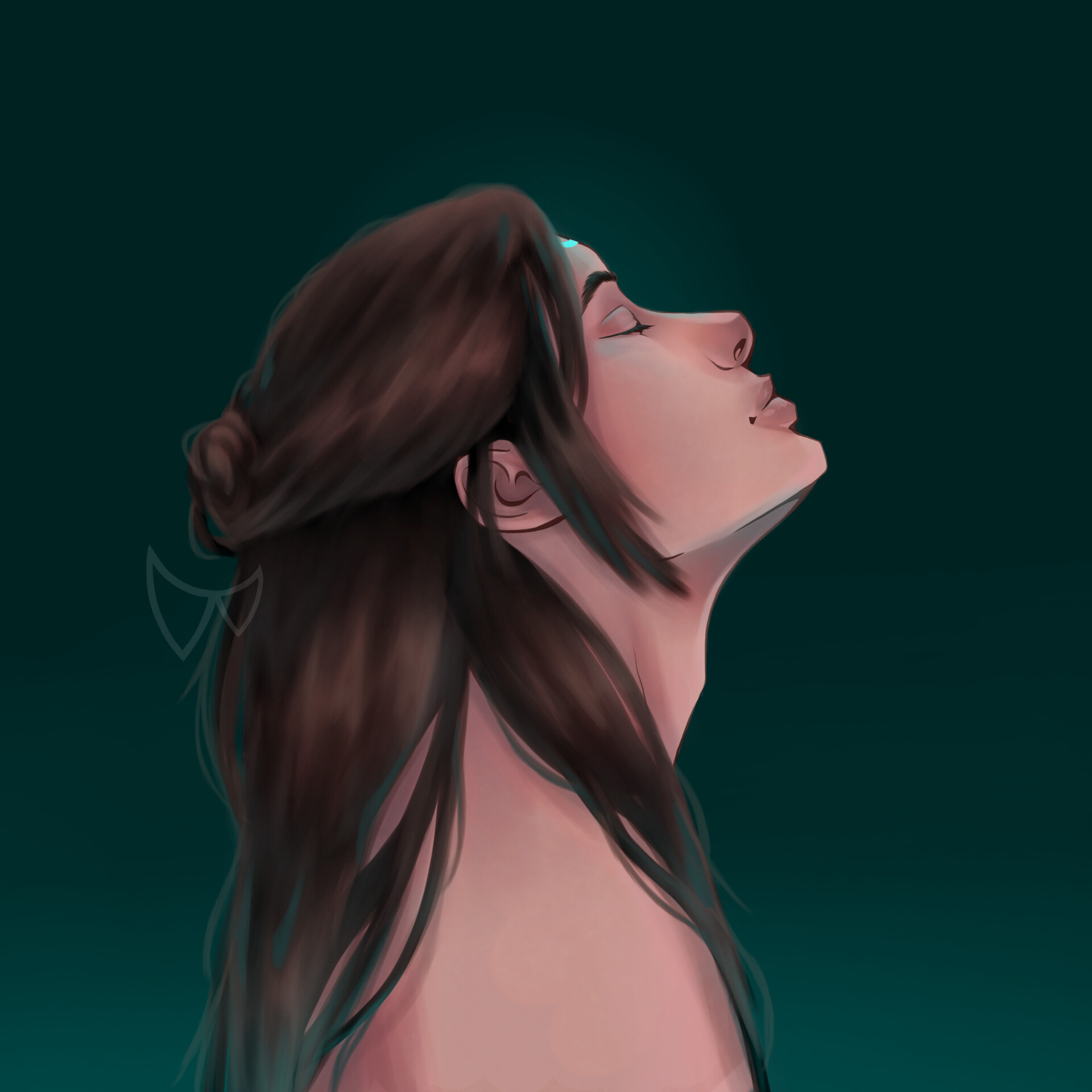 ArtStation - Side Profile - Study Illustration