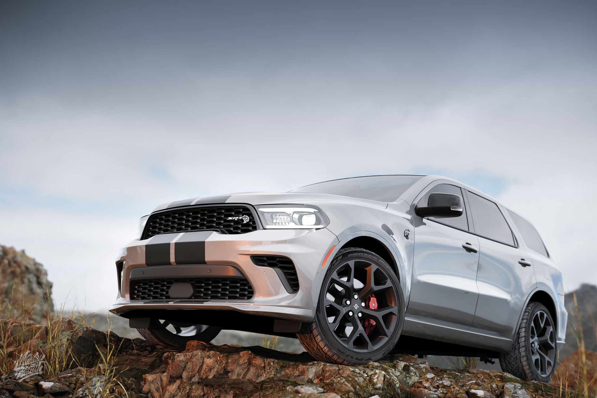 ArtStation - Dodge Durango SRT Hellcat